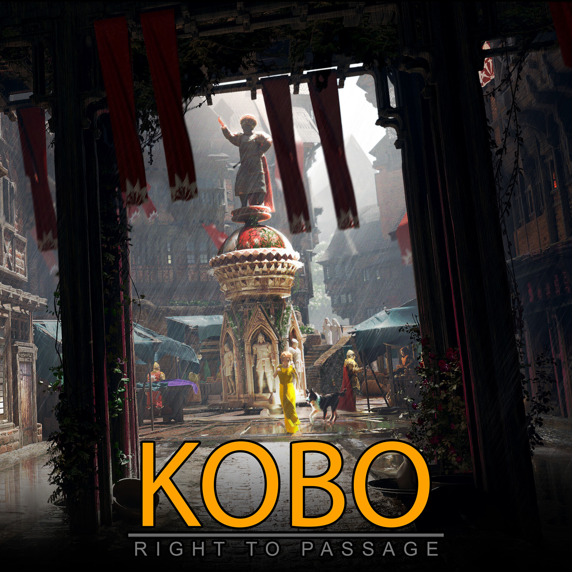 ArtStation - KOBO: Dancing In the Rain