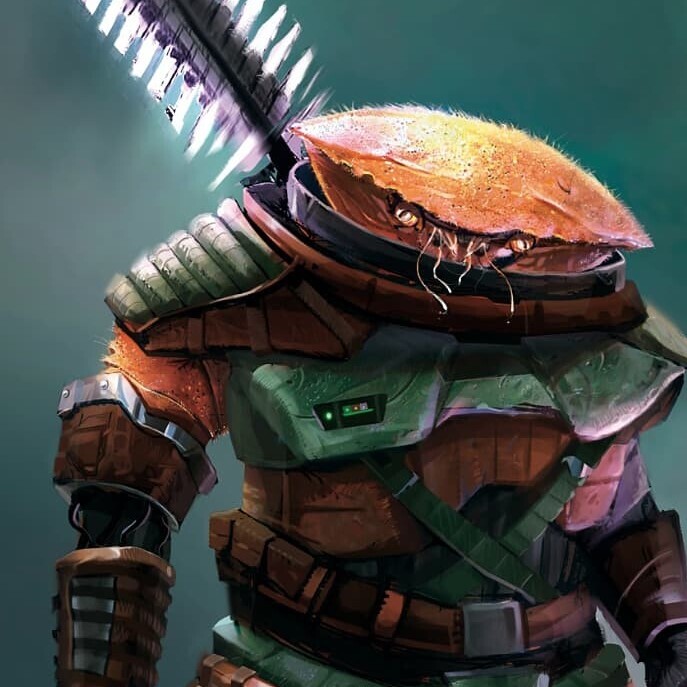 ArtStation - Crabe chasseur de prime