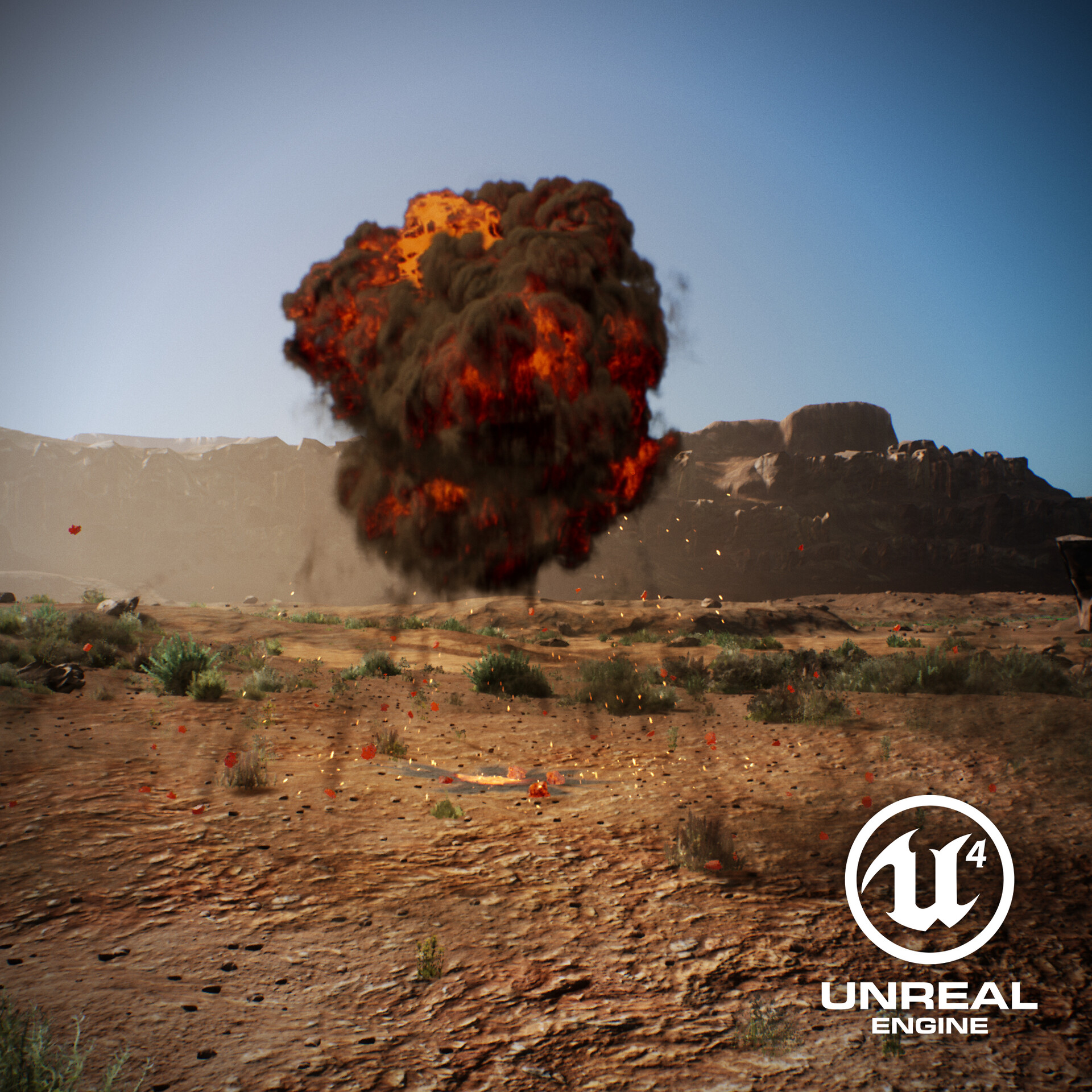 ArtStation - Real time Explosion