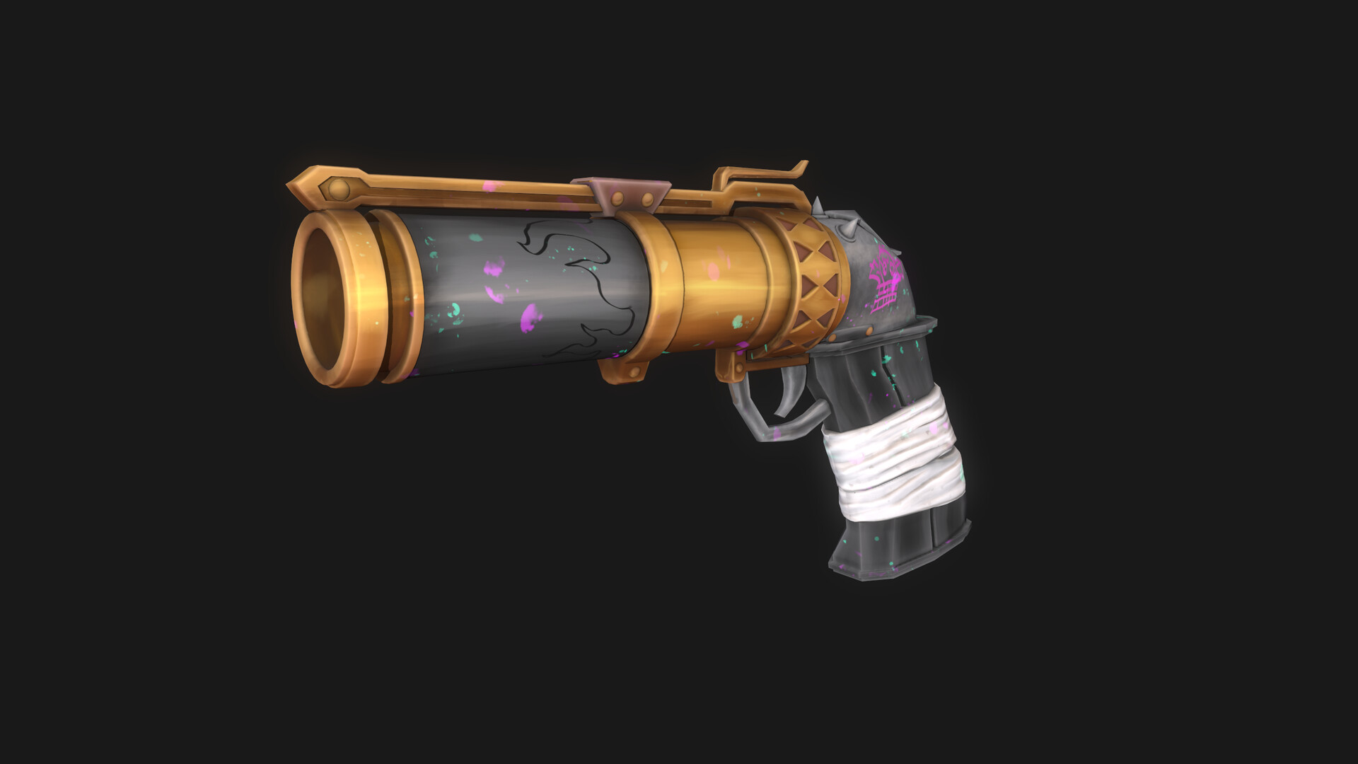 ArtStation - Jinx Zap Zap Blaster