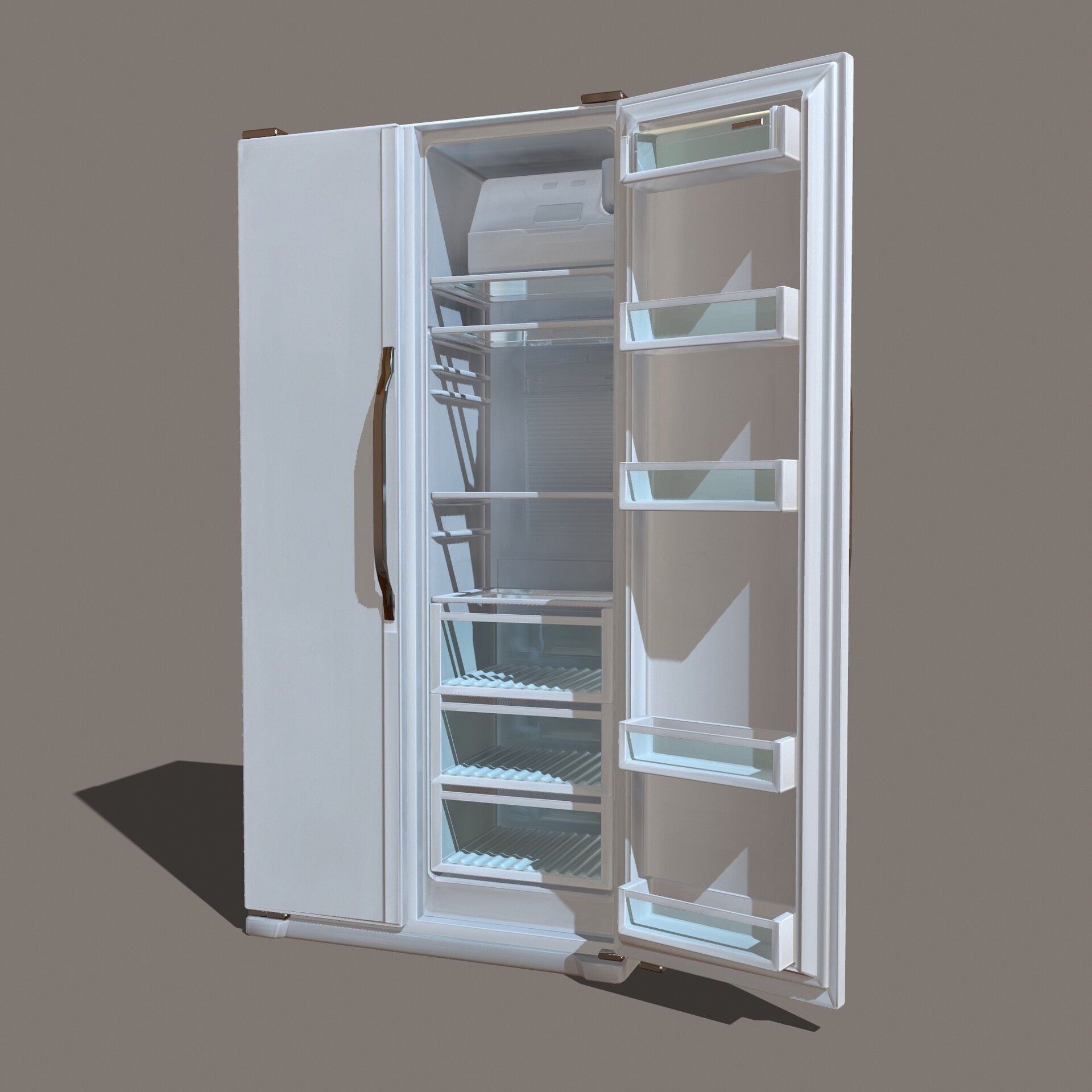 ArtStation - Double door Fridge