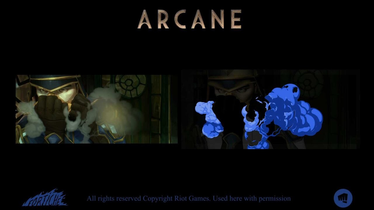 ArtStation - Arcane S01 E01 2DFX Line test