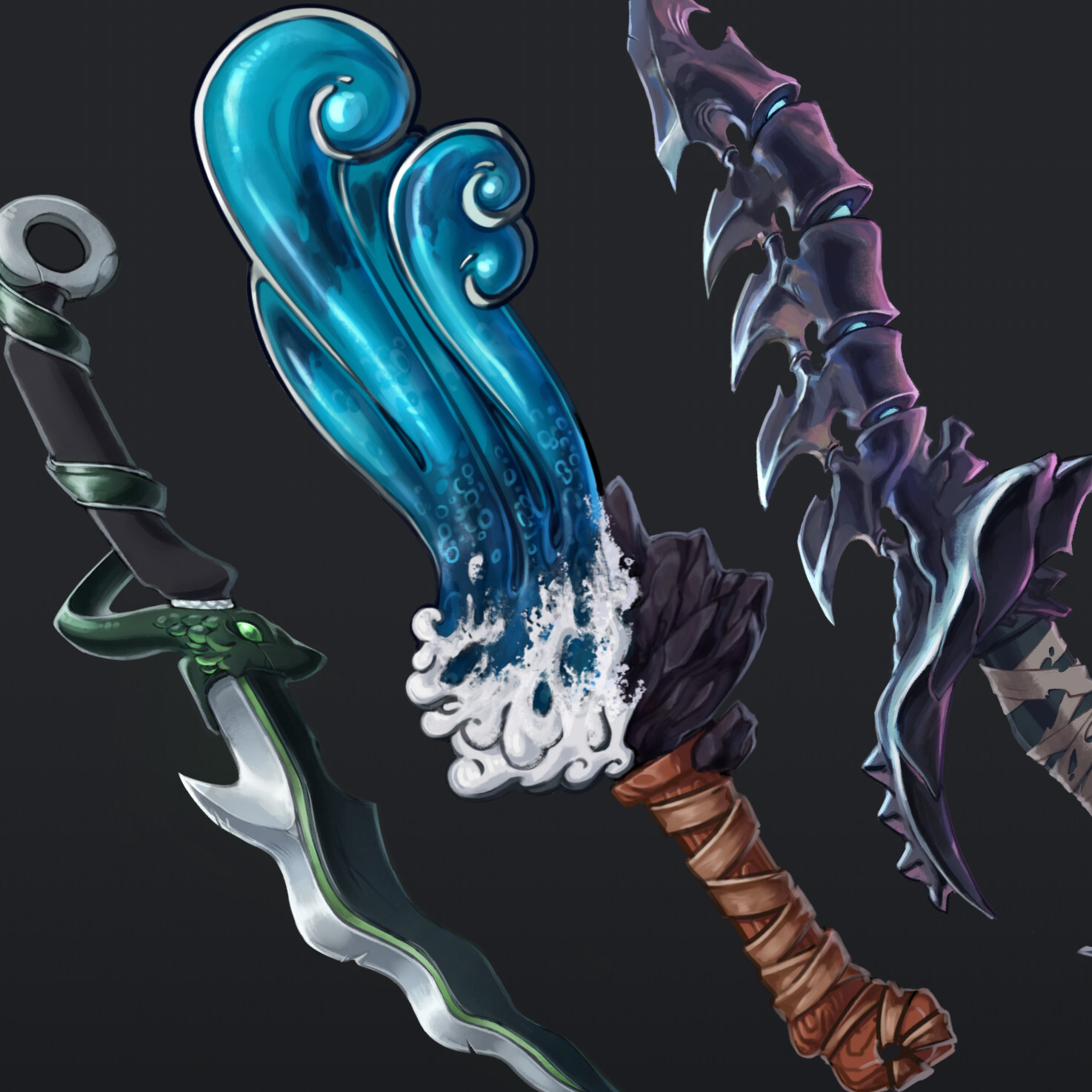 ArtStation - Themed Daggers