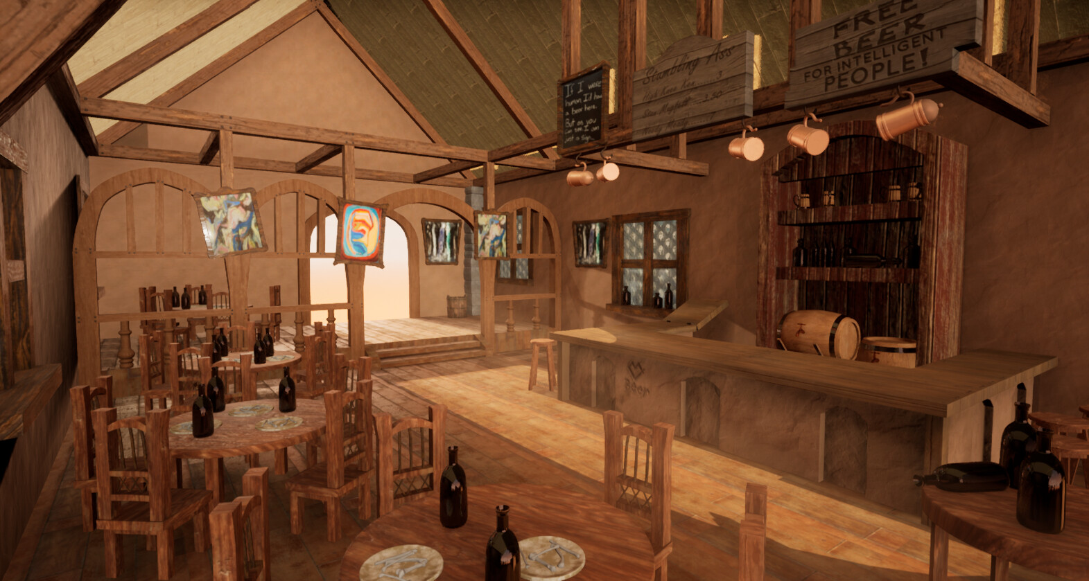 ArtStation - Medieval Tavern