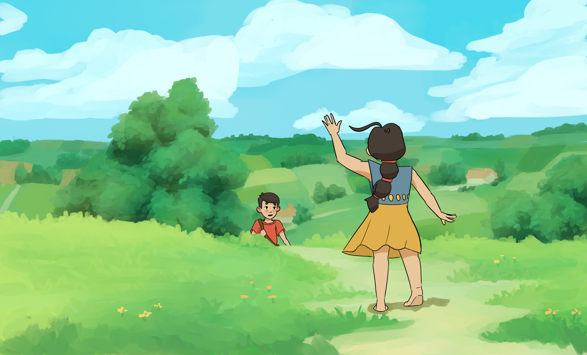 ArtStation - A warm welcome - animation