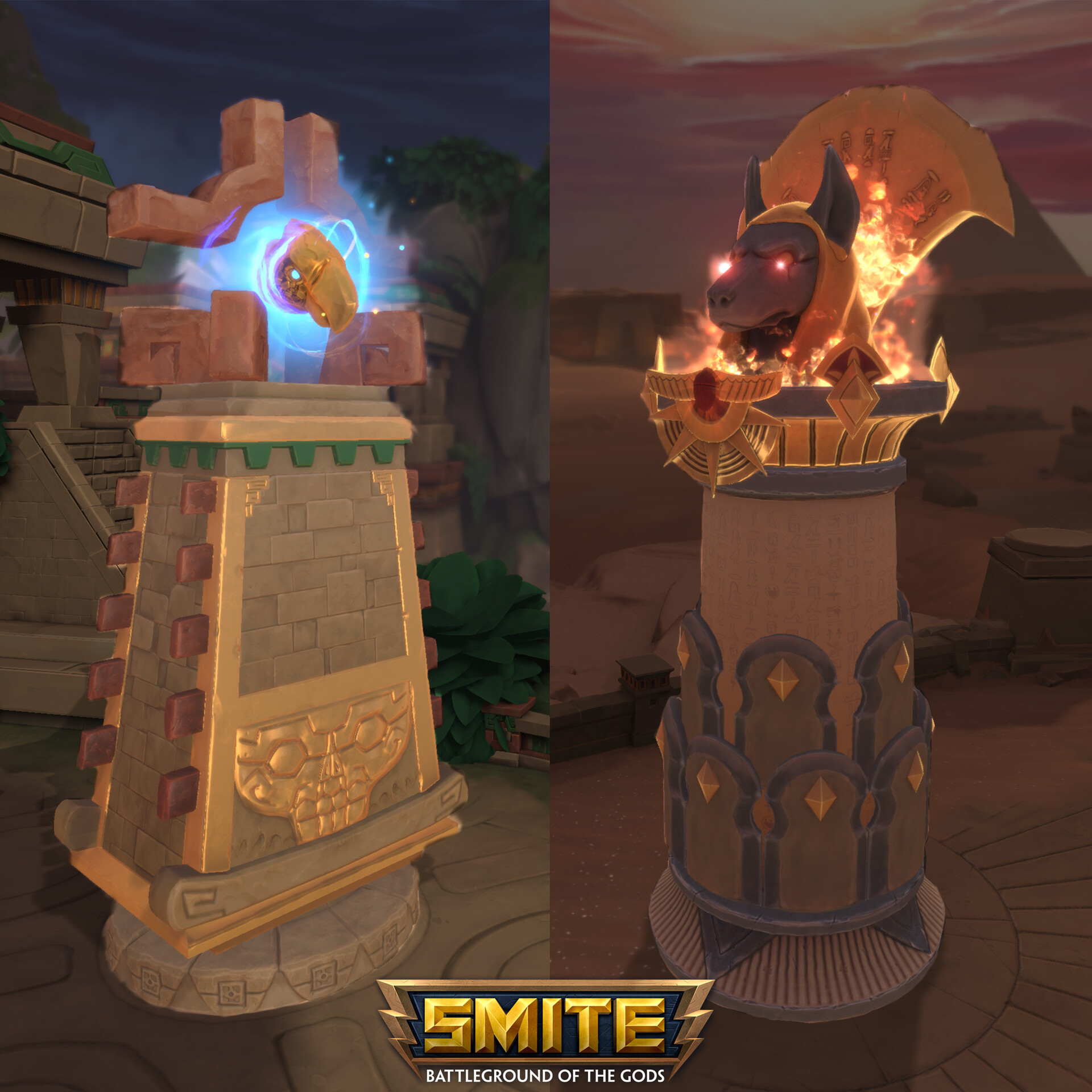 ArtStation - SMITE - Slash Towers