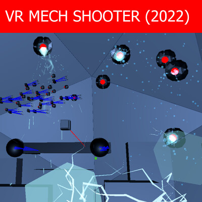 ArtStation - VR Mech Shooter - NeoCity Deffender