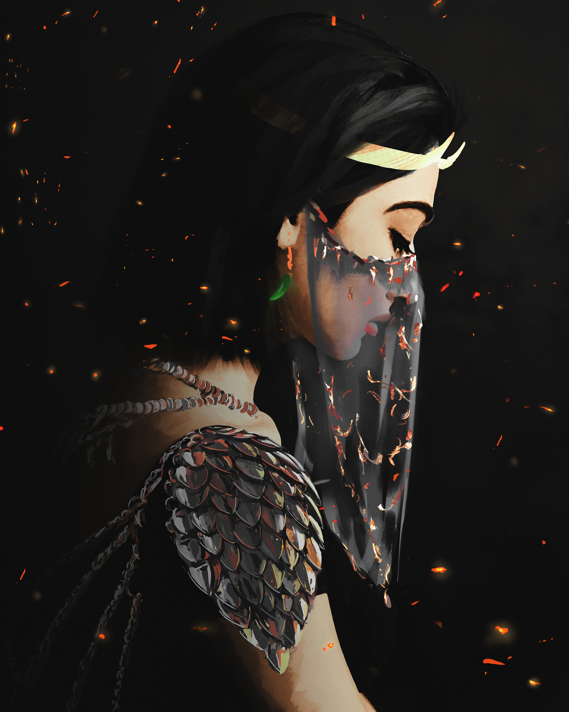 ArtStation - Fallen Angel