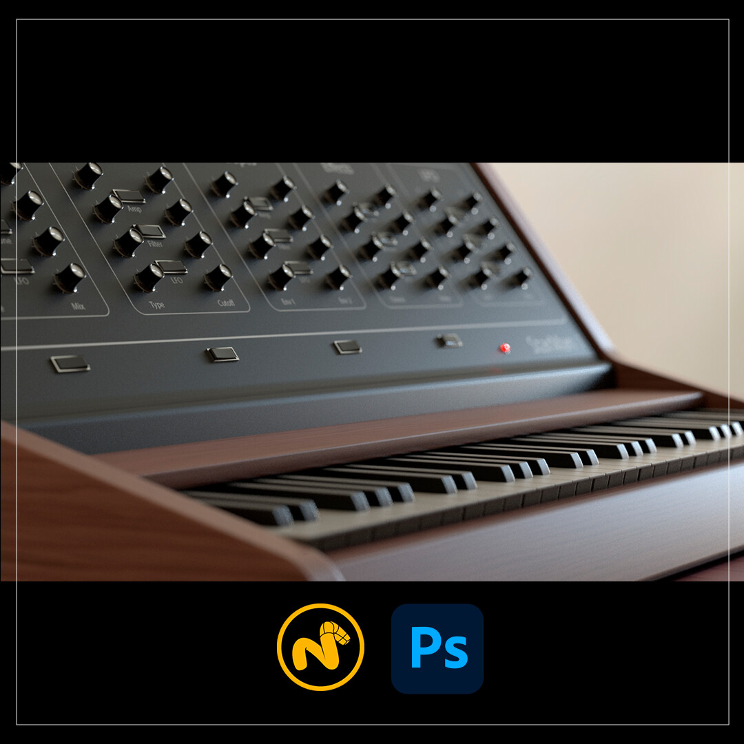 ArtStation - Synthesizer - Foundry Modo Project