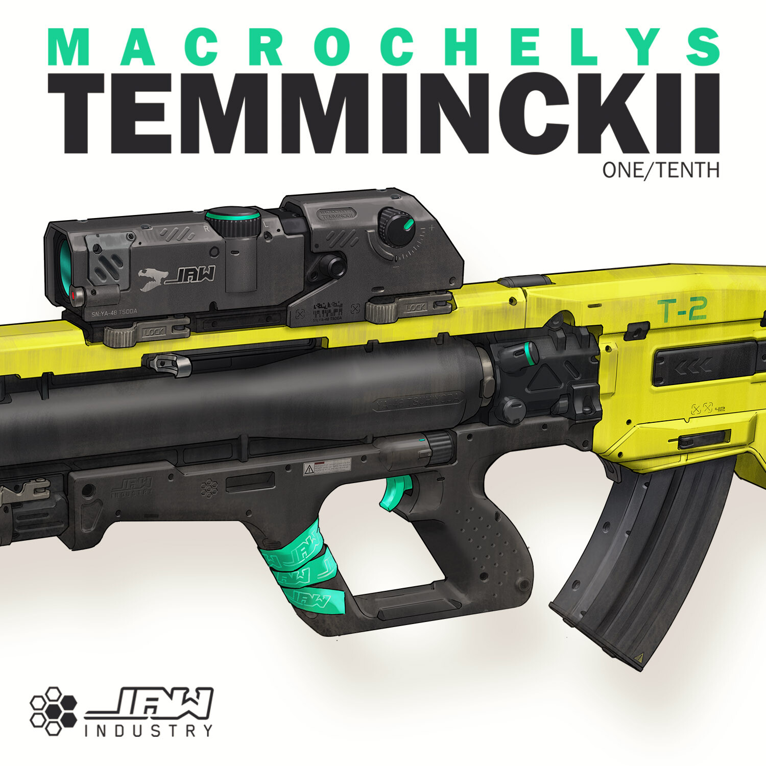 ArtStation - TEM T02 Assault Rifle