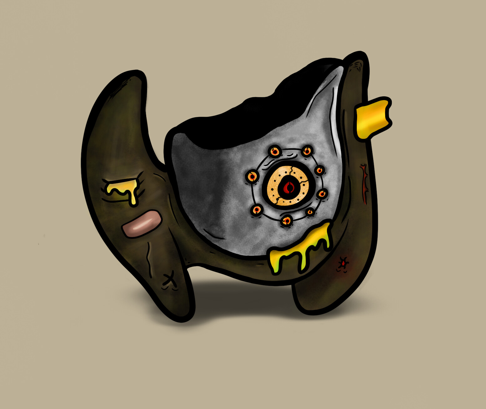 ArtStation - Rock enemy