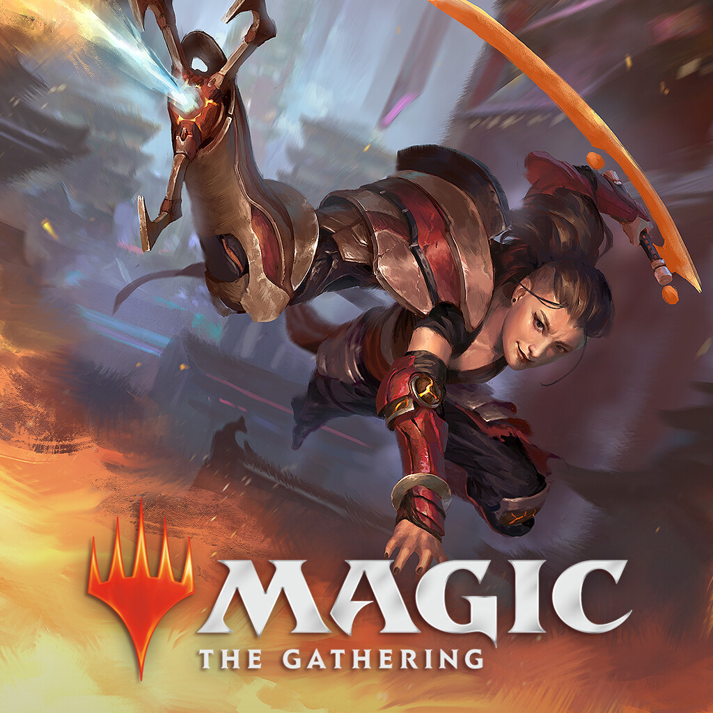 ArtStation - MTG: Flame Discharge