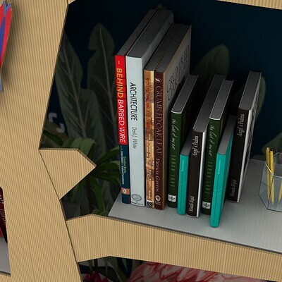 ArtStation - Exclusive Books Stand
