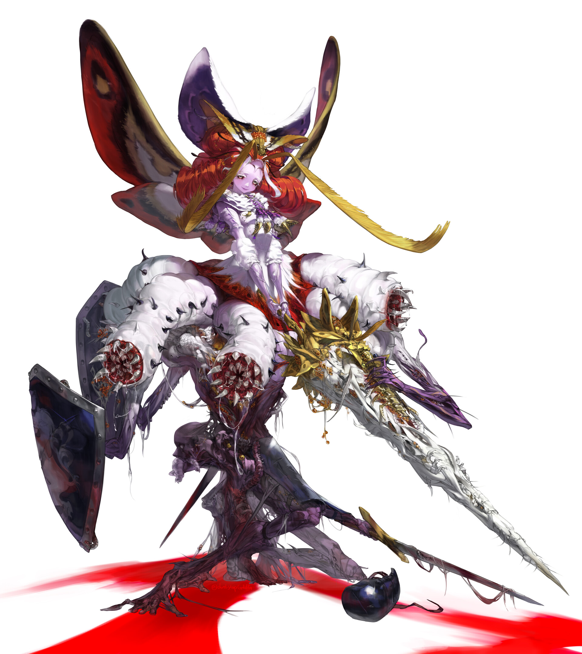 ArtStation - Moth Queen