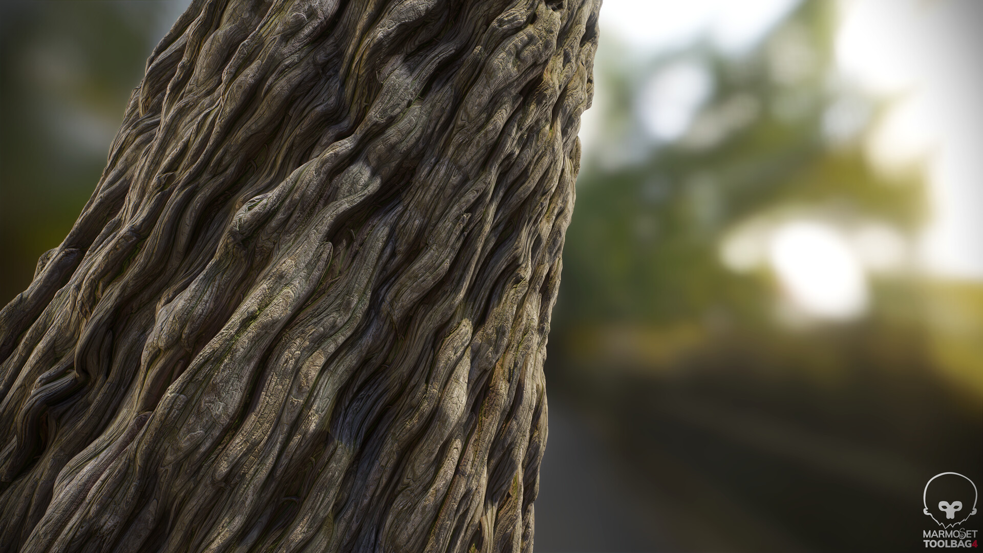 ArtStation - Substance Designer Fantasy Tree Bark