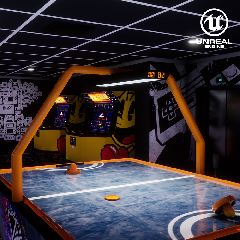 ArtStation - Arcade Room