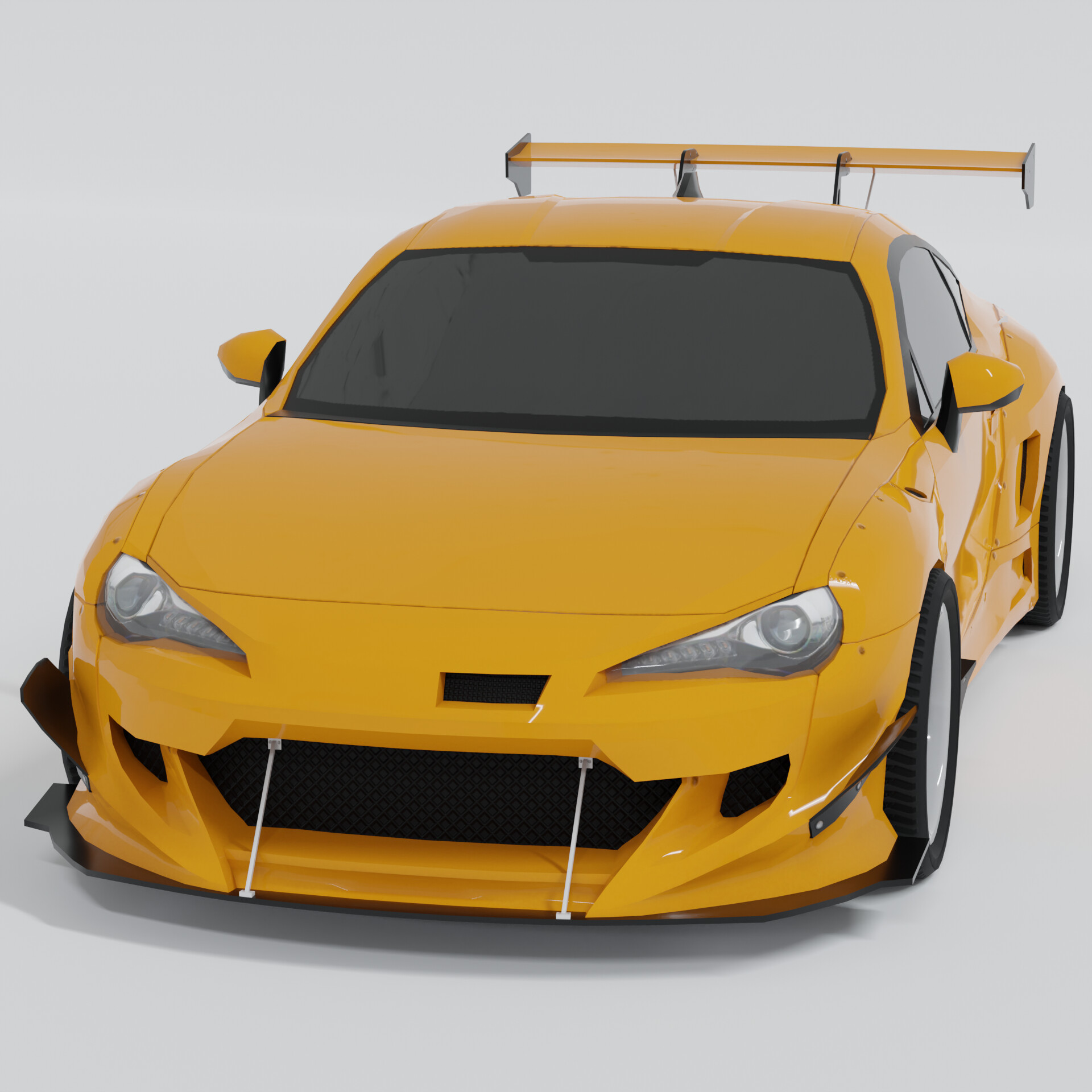 ArtStation - Toyota GT86 Rocket Bunny Game ready model