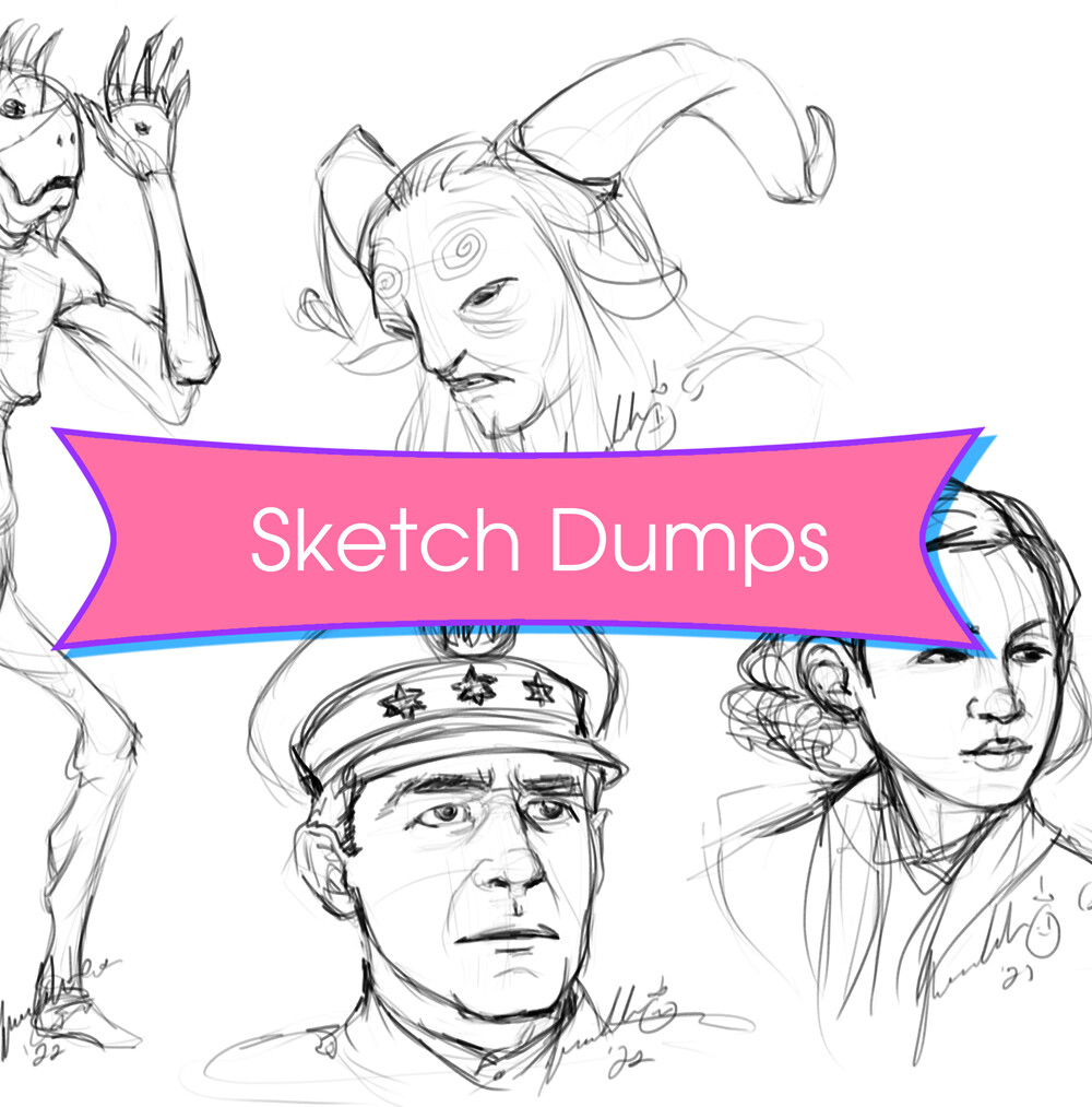 ArtStation - Sketch Dumps