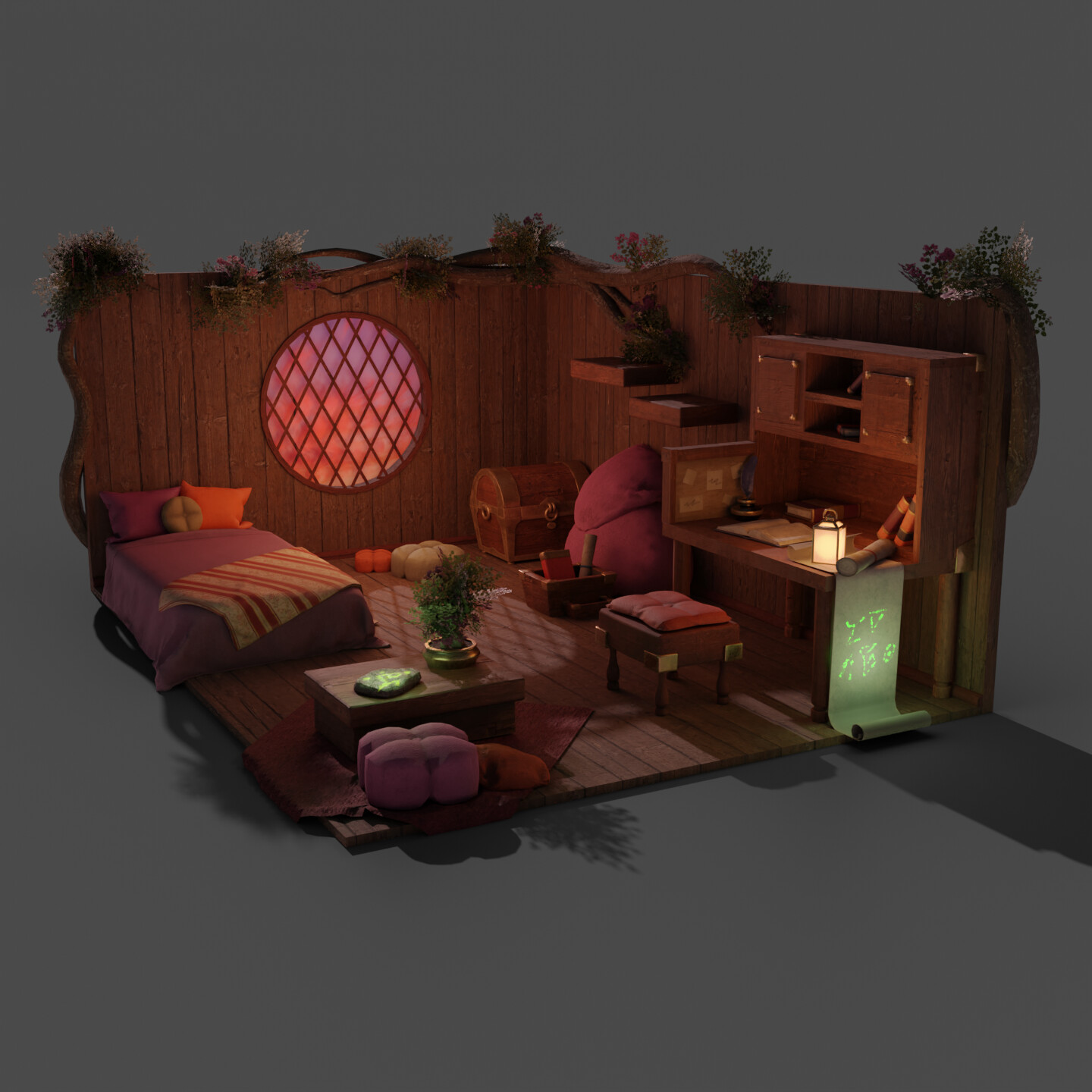 ArtStation - Fantasy Room