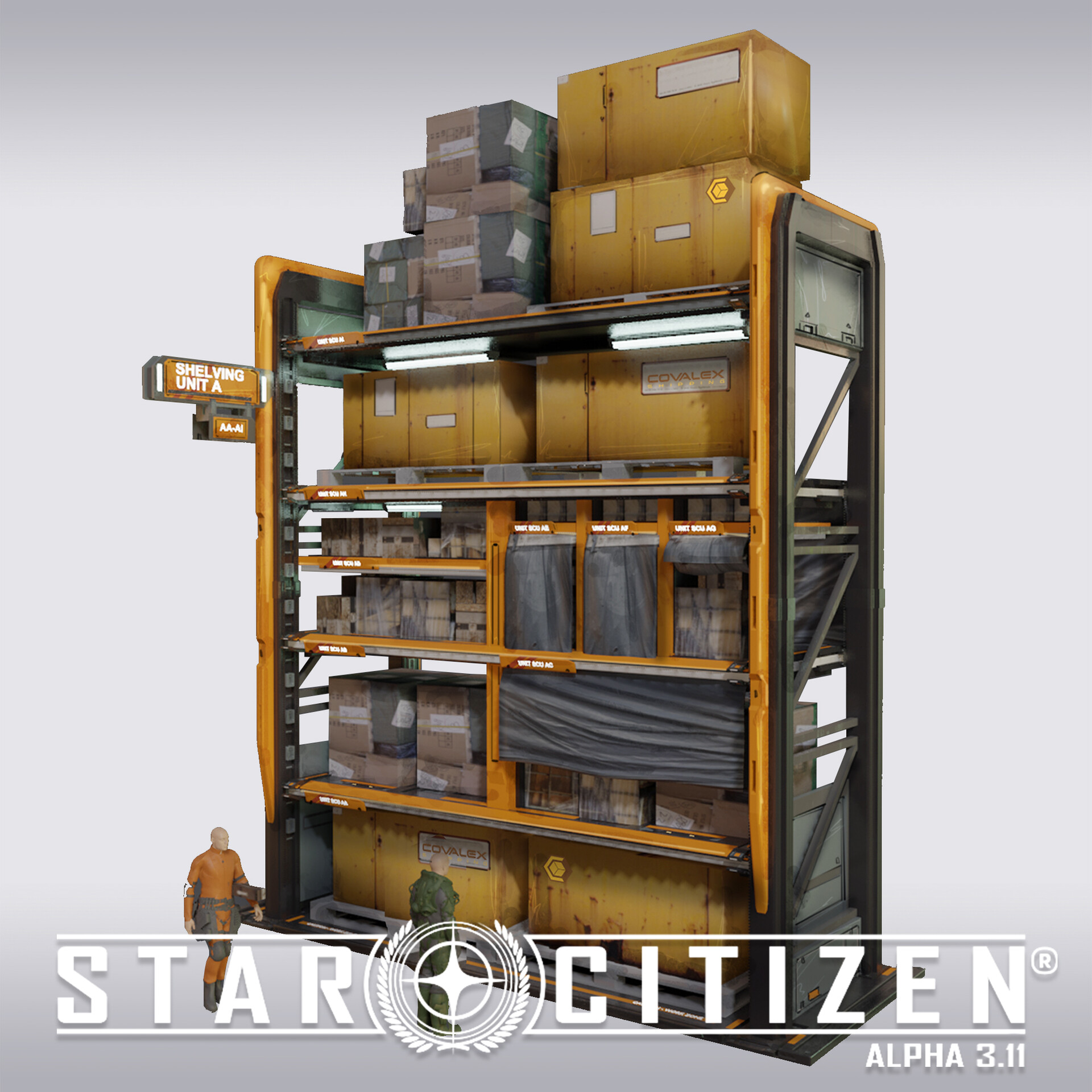 ArtStation - Star Citizen - Cargo Deck Props