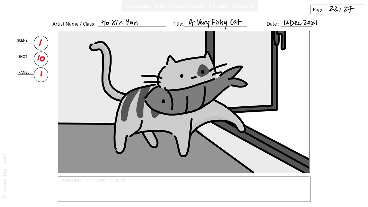 Ho Xin Yan - A Very Fishy Cat (Plot points 3 and 4)