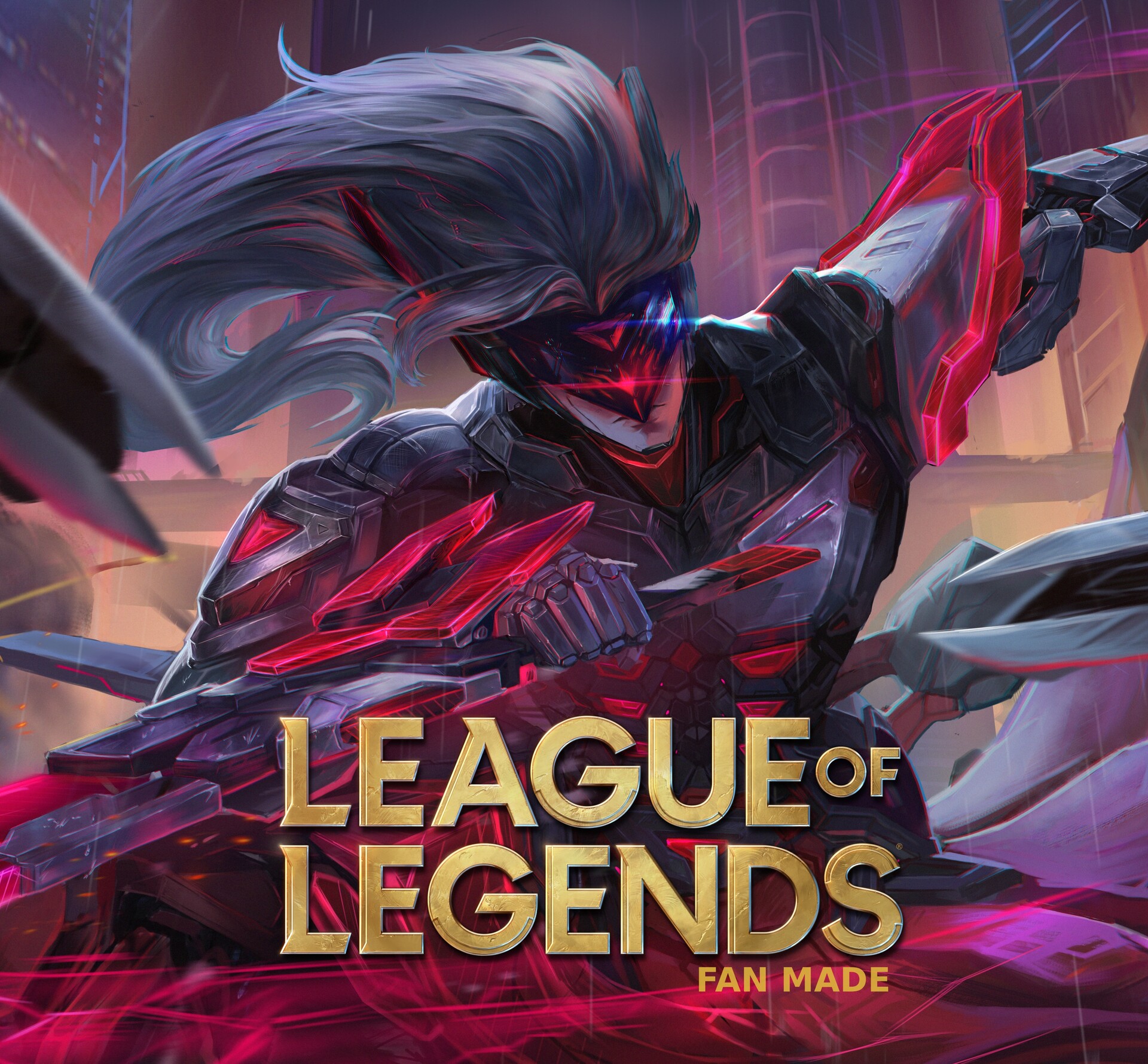ArtStation - Yone Product - Skin League of Legends