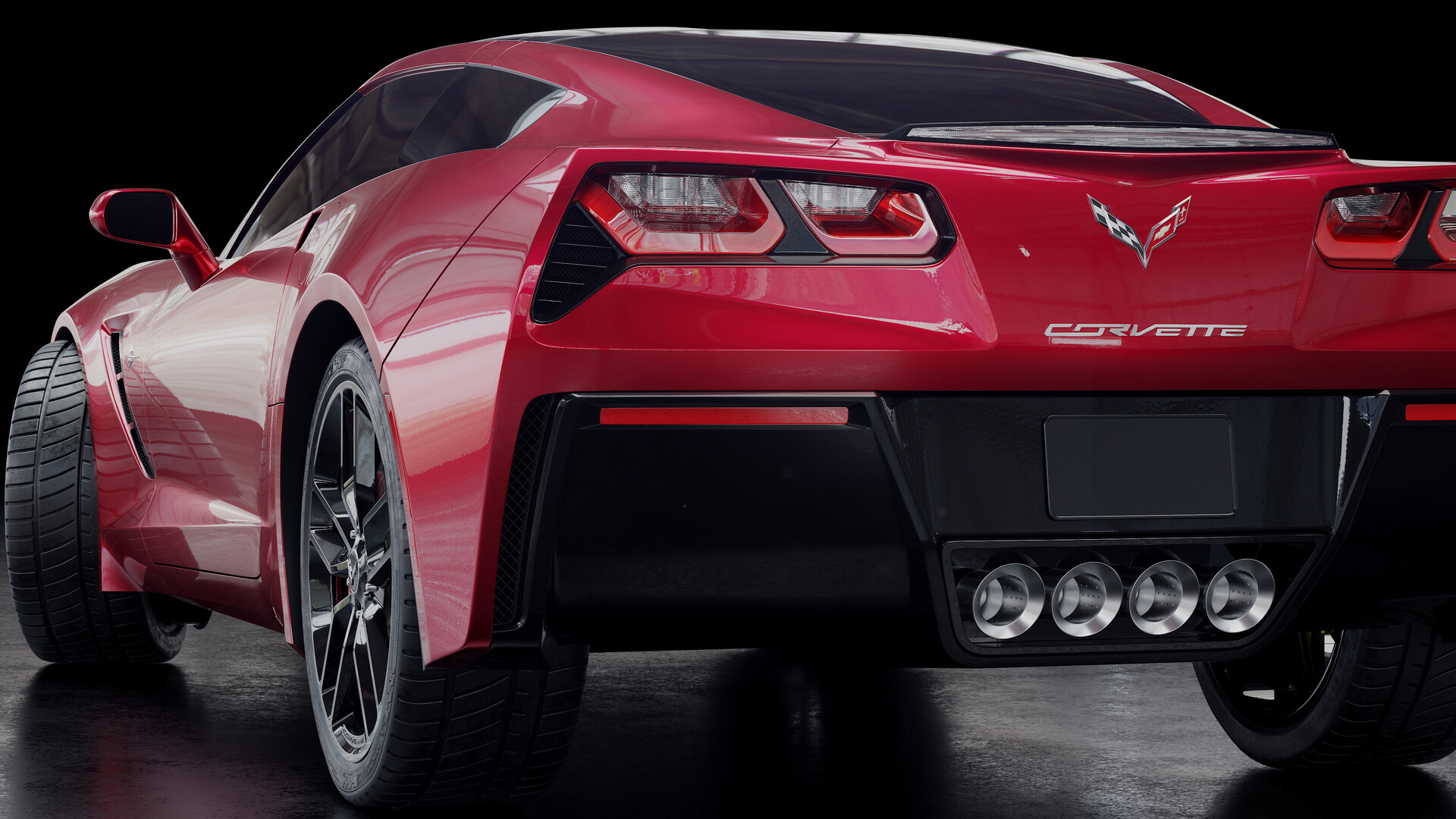 ArtStation - Chevrolet Corvette C7