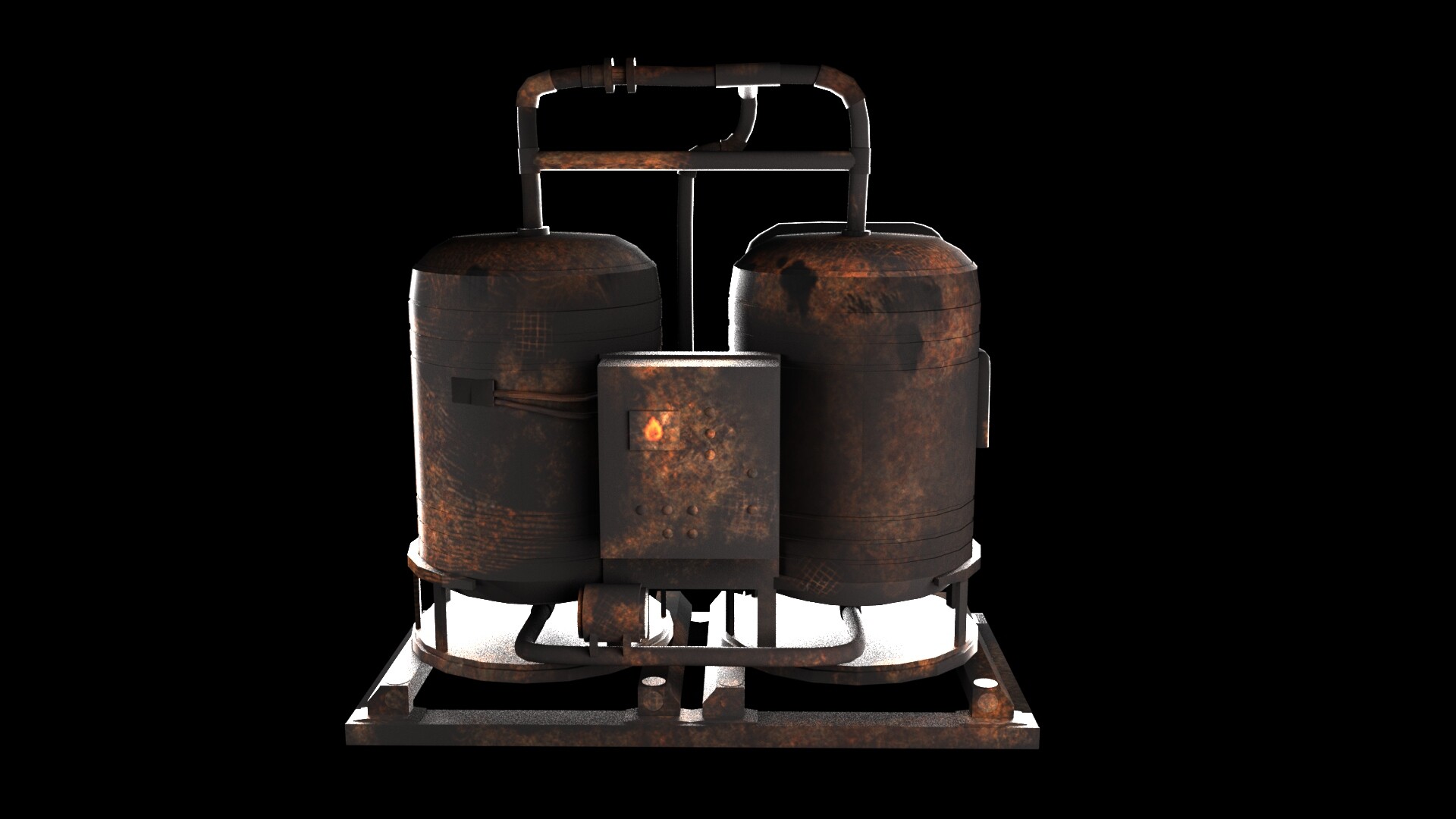 ArtStation - Double Storage Tank