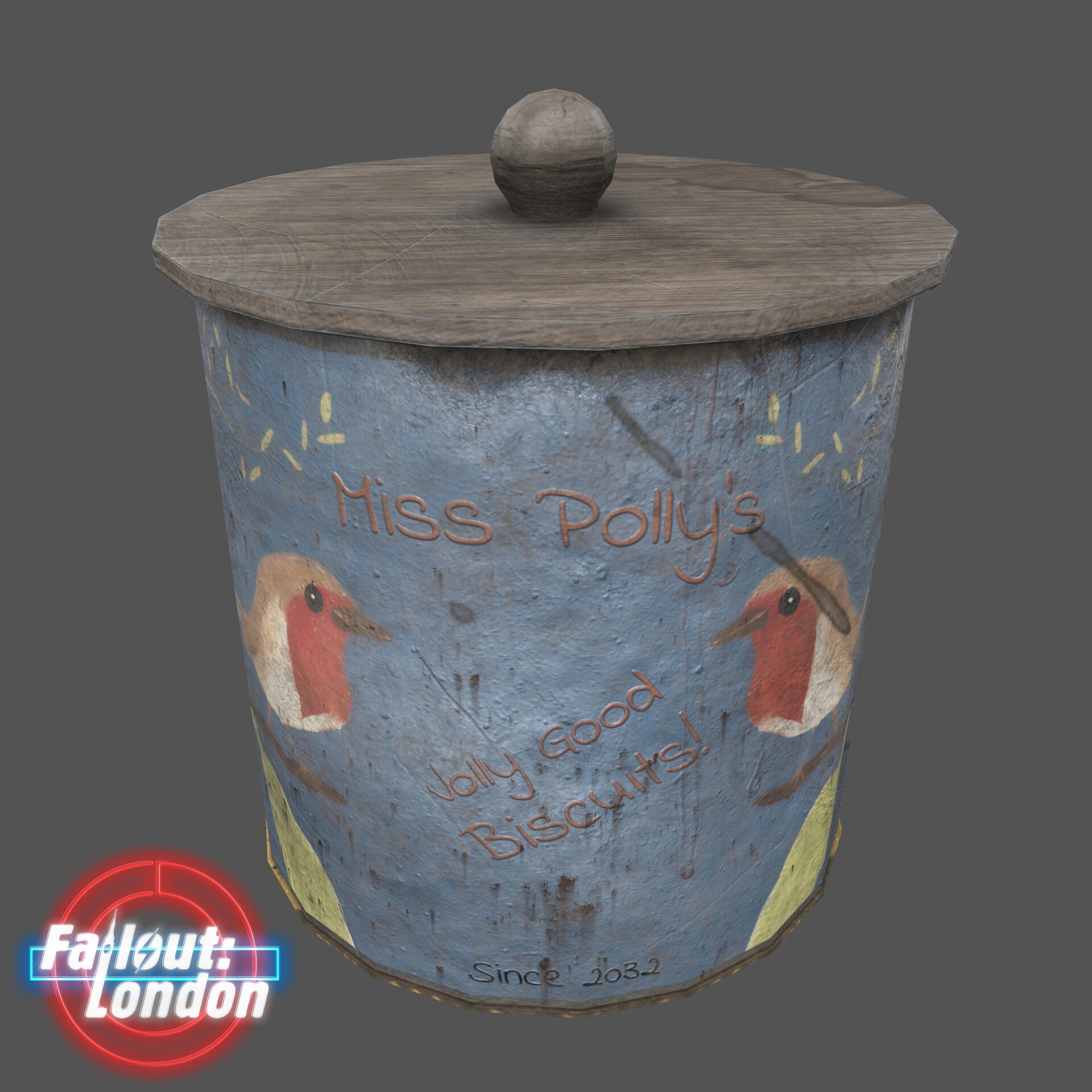 ArtStation - Old Biscuit Tin - Fallout London