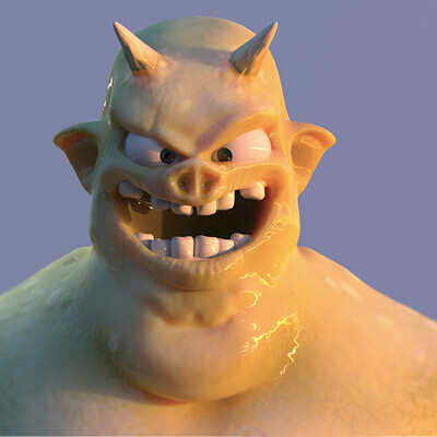 ArtStation - Funny pot-bellied Troll
