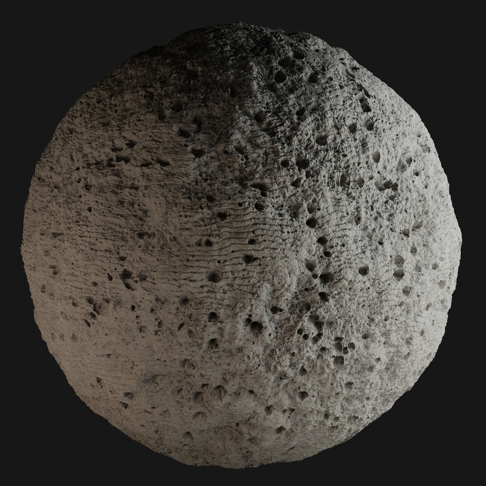 ArtStation - Porous Rock Material Study