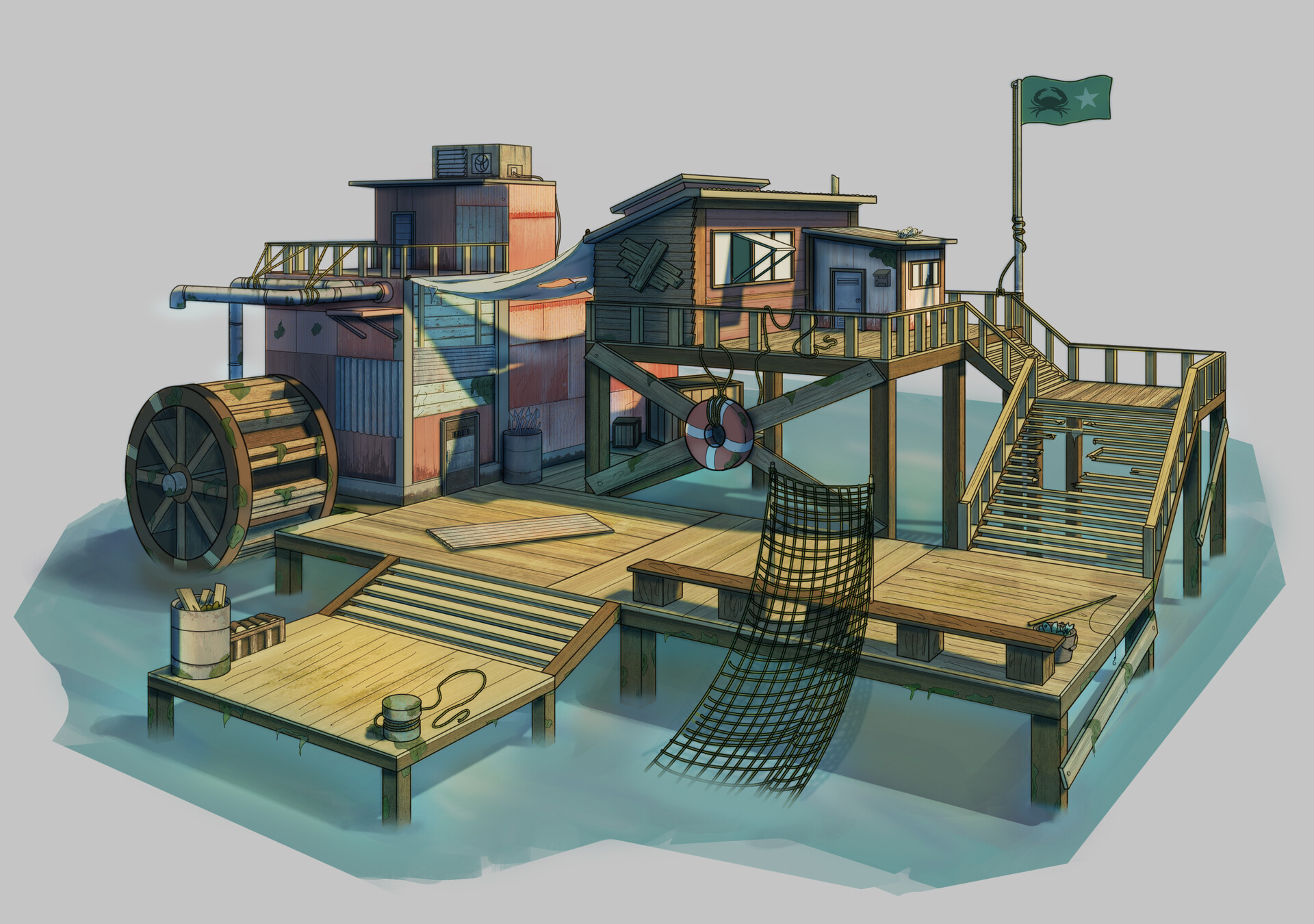 ArtStation - Color Prop House
