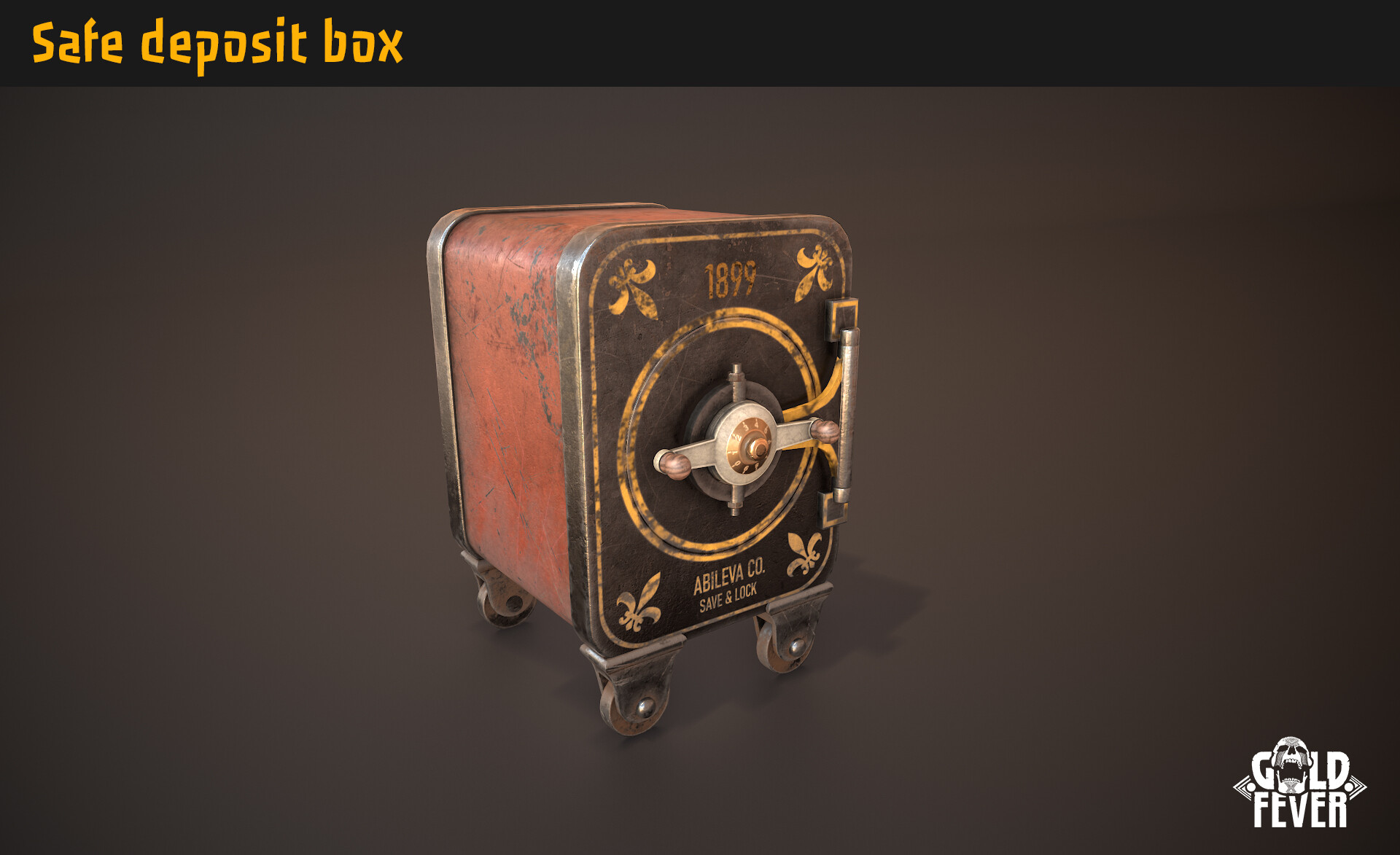 ArtStation - Safes - Gold Fever game props