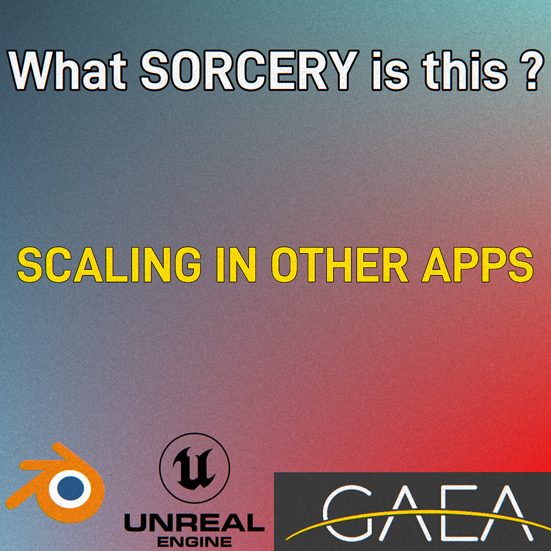 ArtStation - Understanding SCALE in Gaea & How to match the scale in ...