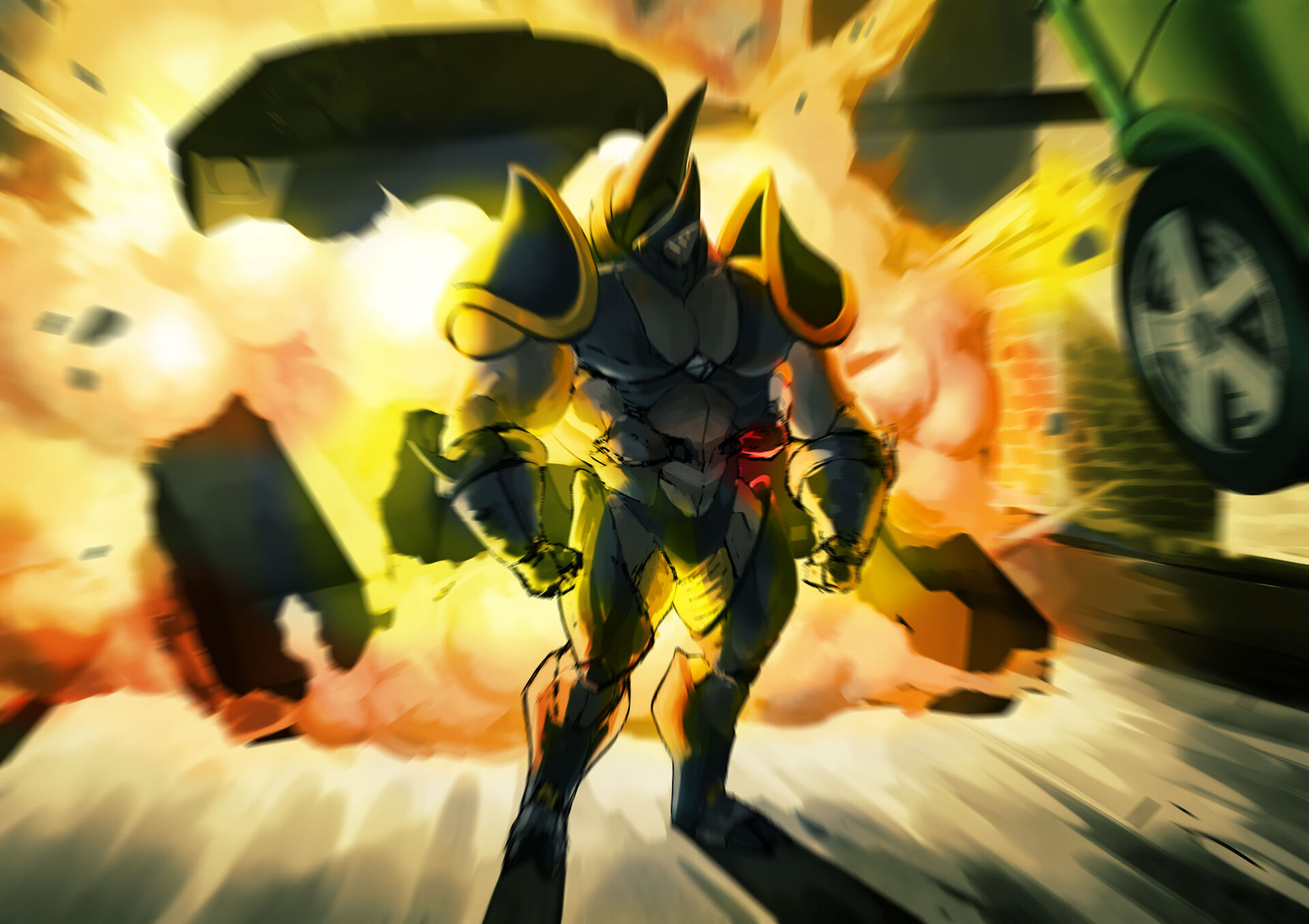 ArtStation - Beetle Knight