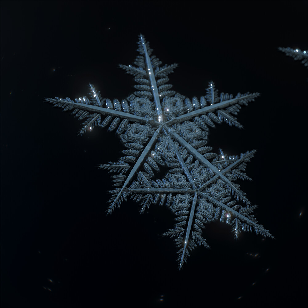 ArtStation - Snowflake Material