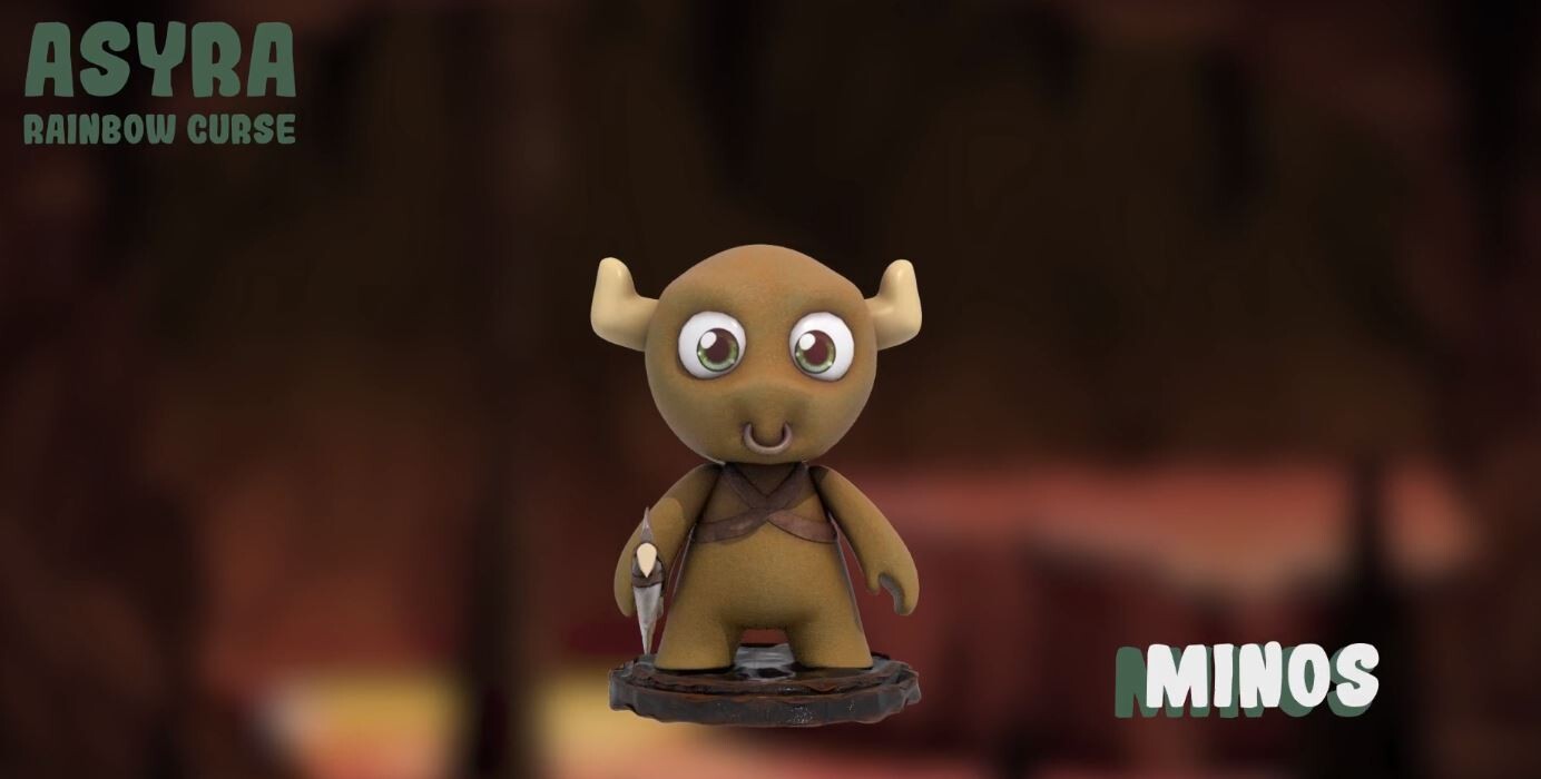 ArtStation - Minos Turnaround - Idle