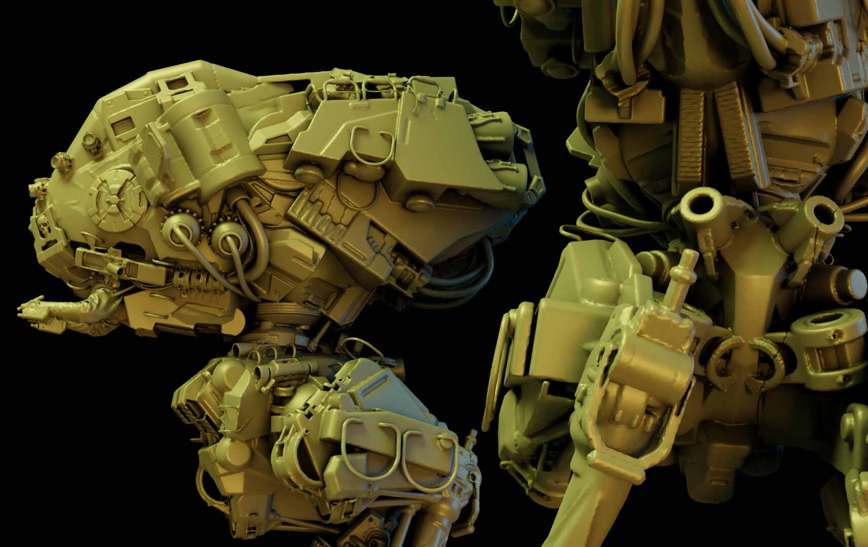 ArtStation - VR Mech Sketch