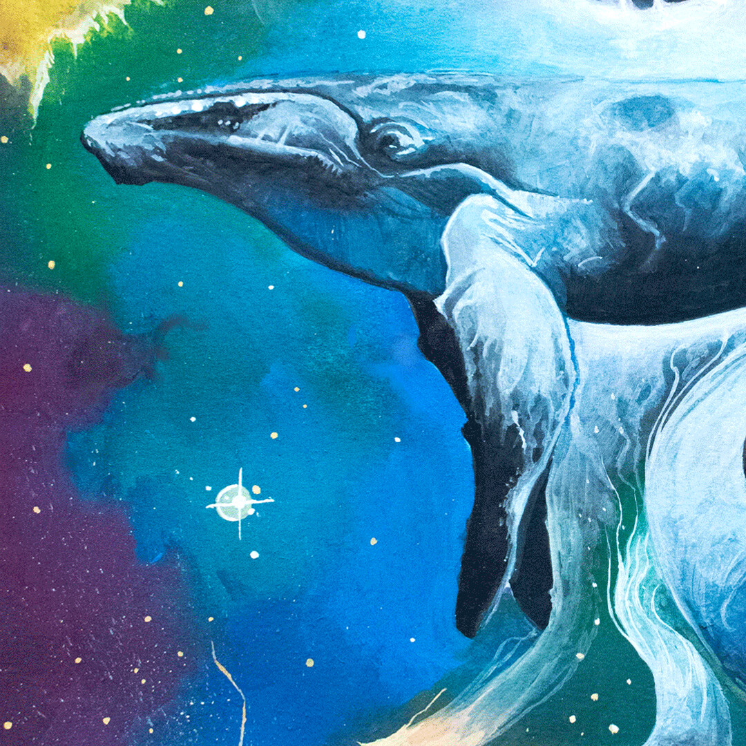 ArtStation - Cosmic Whales