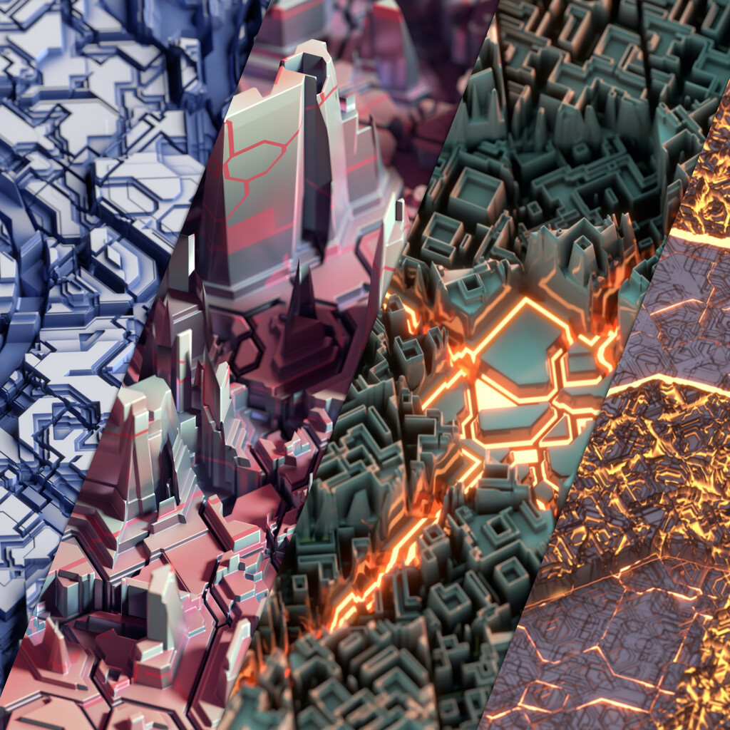 ArtStation - Greeble Explorations