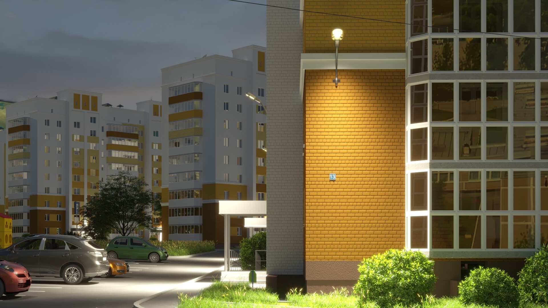 ArtStation - Residential complex