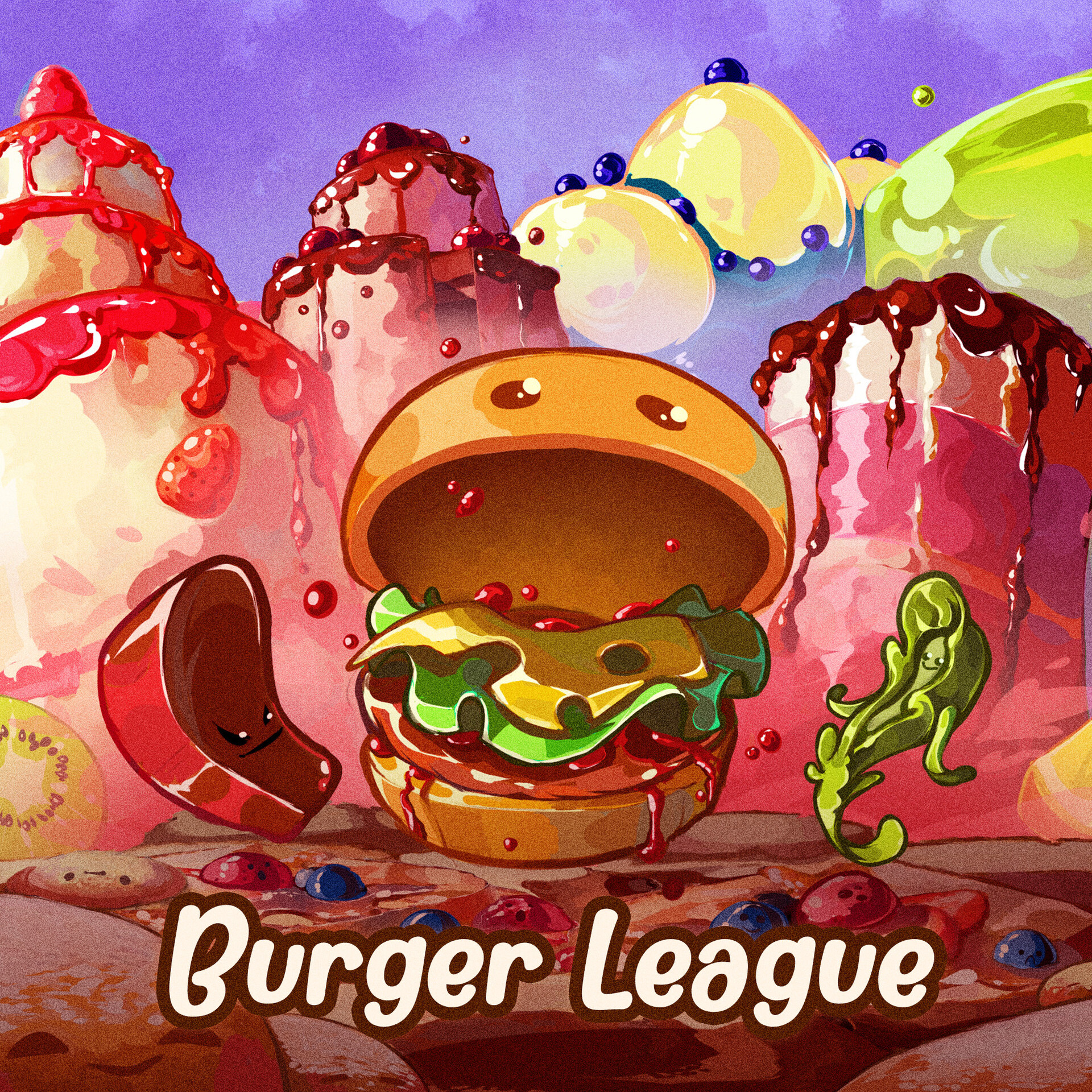 ArtStation - Burger League - Concept & Illustration
