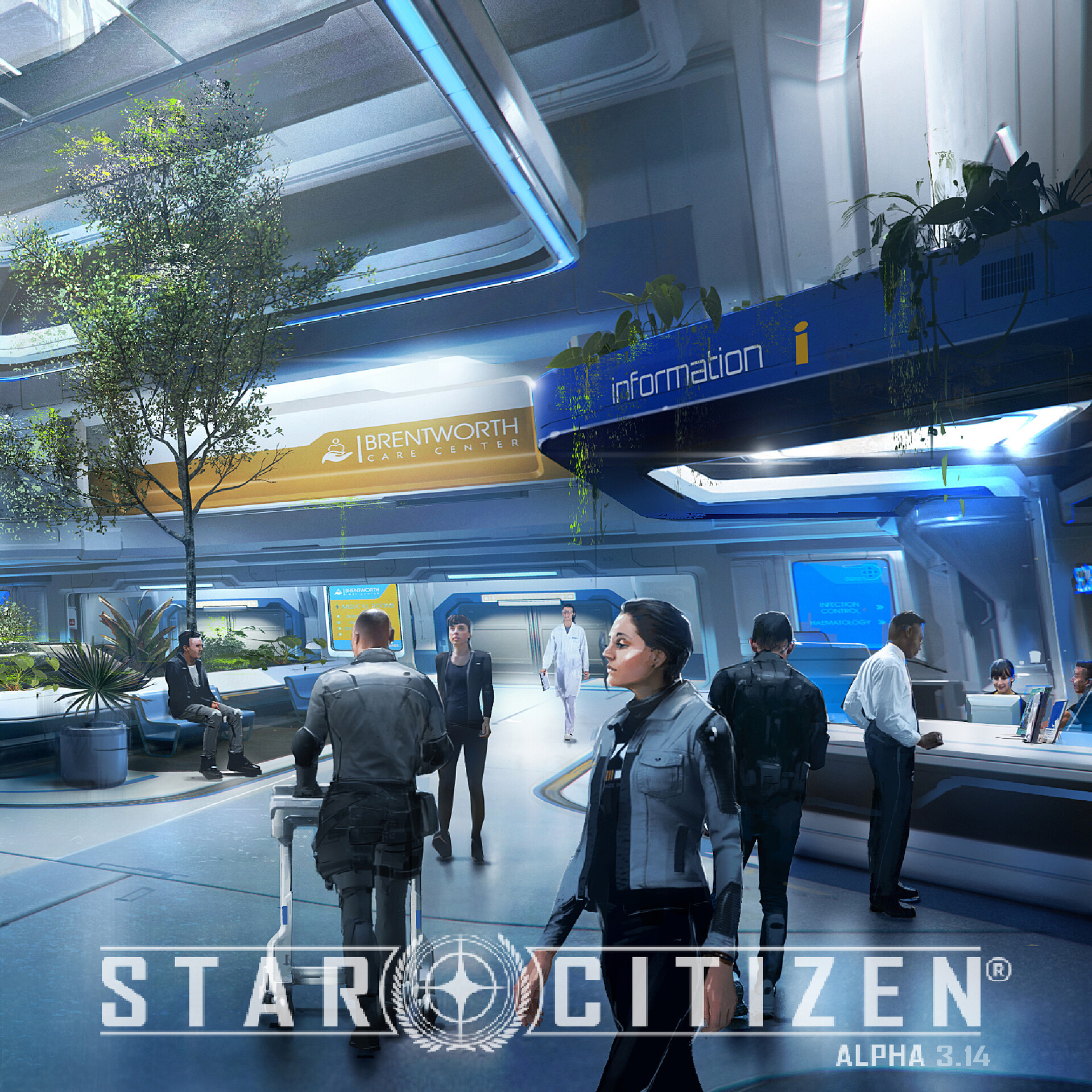 ArtStation - New Babbage hospital (Brentworth) for the Alpha 3.14 ...