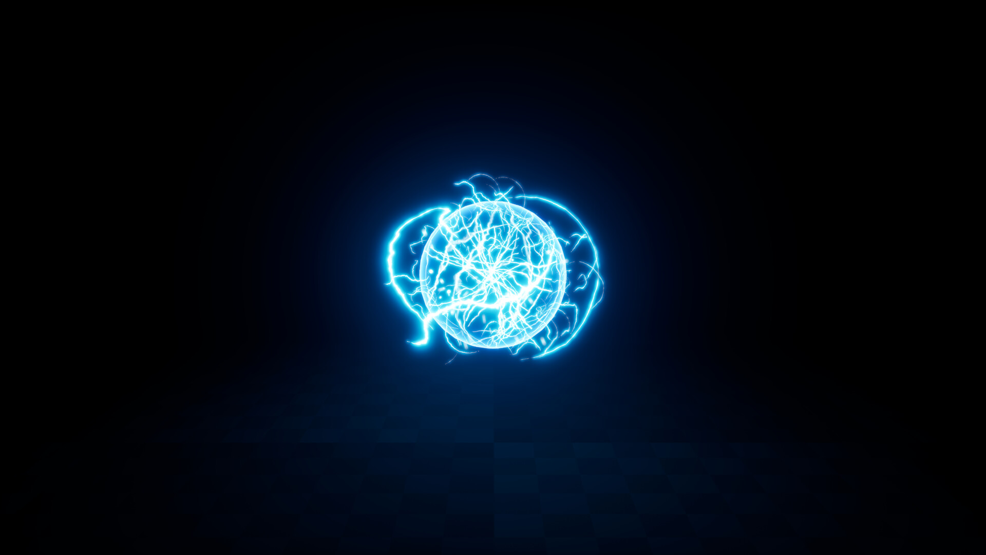 ArtStation - Lightning Energy Orb VFX - Niagara