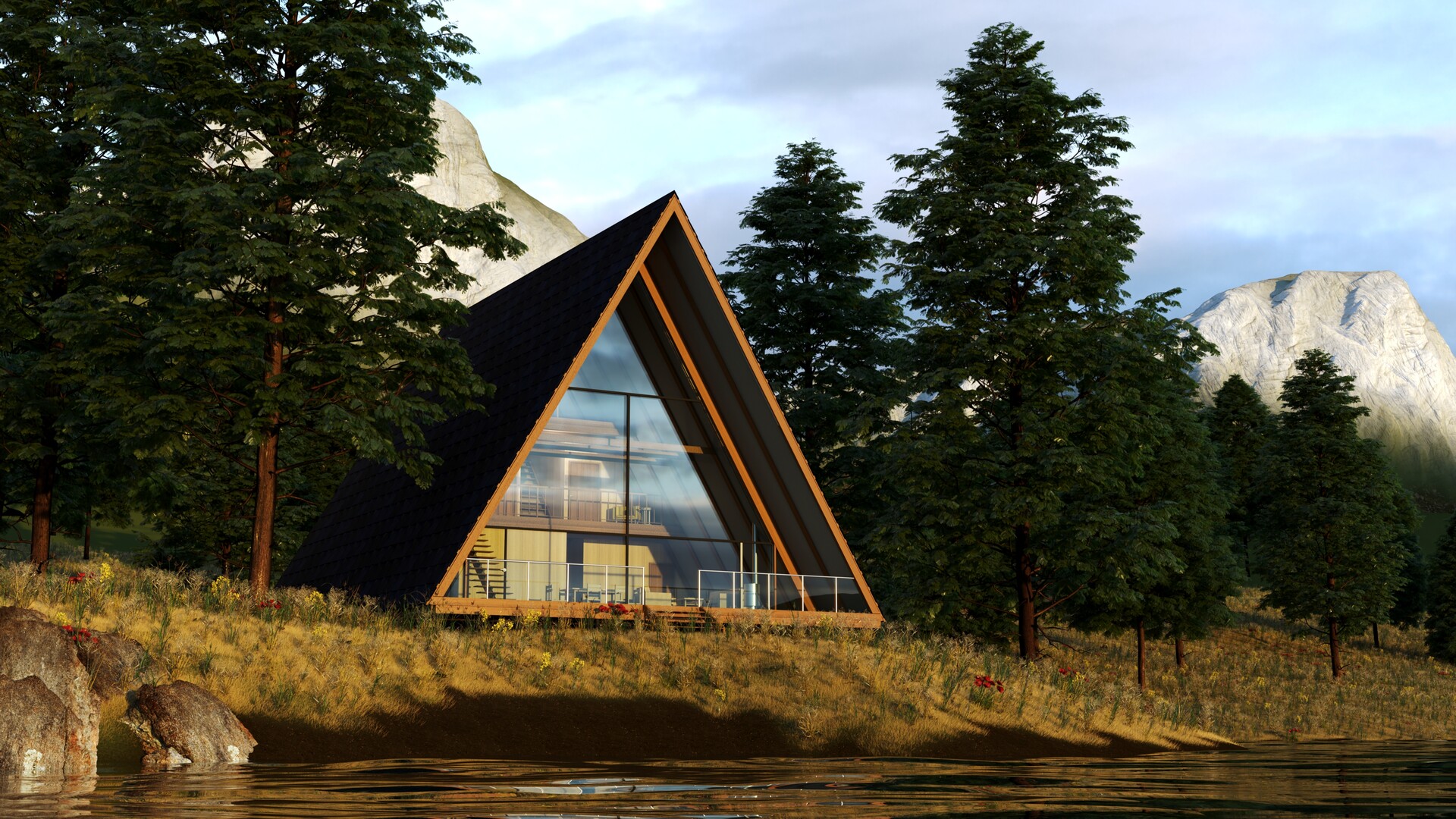 ArtStation - House modeling and visualisation