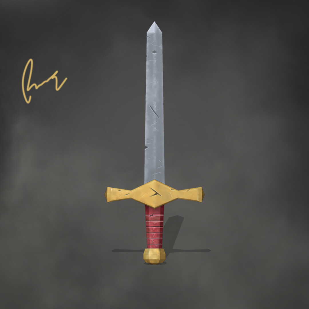 Artstation - Sword After Battle