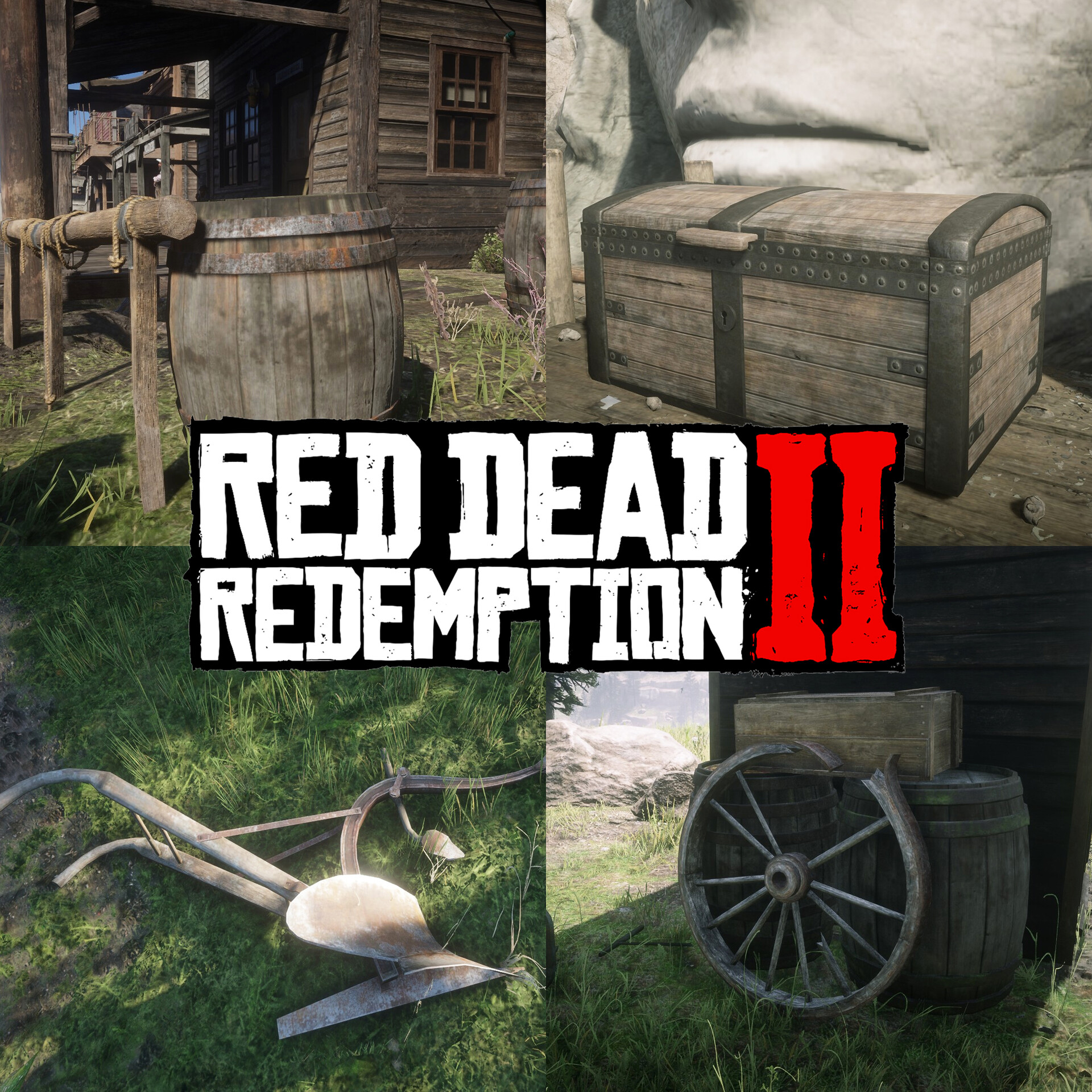 ArtStation - Props - Red Dead Redemption 2