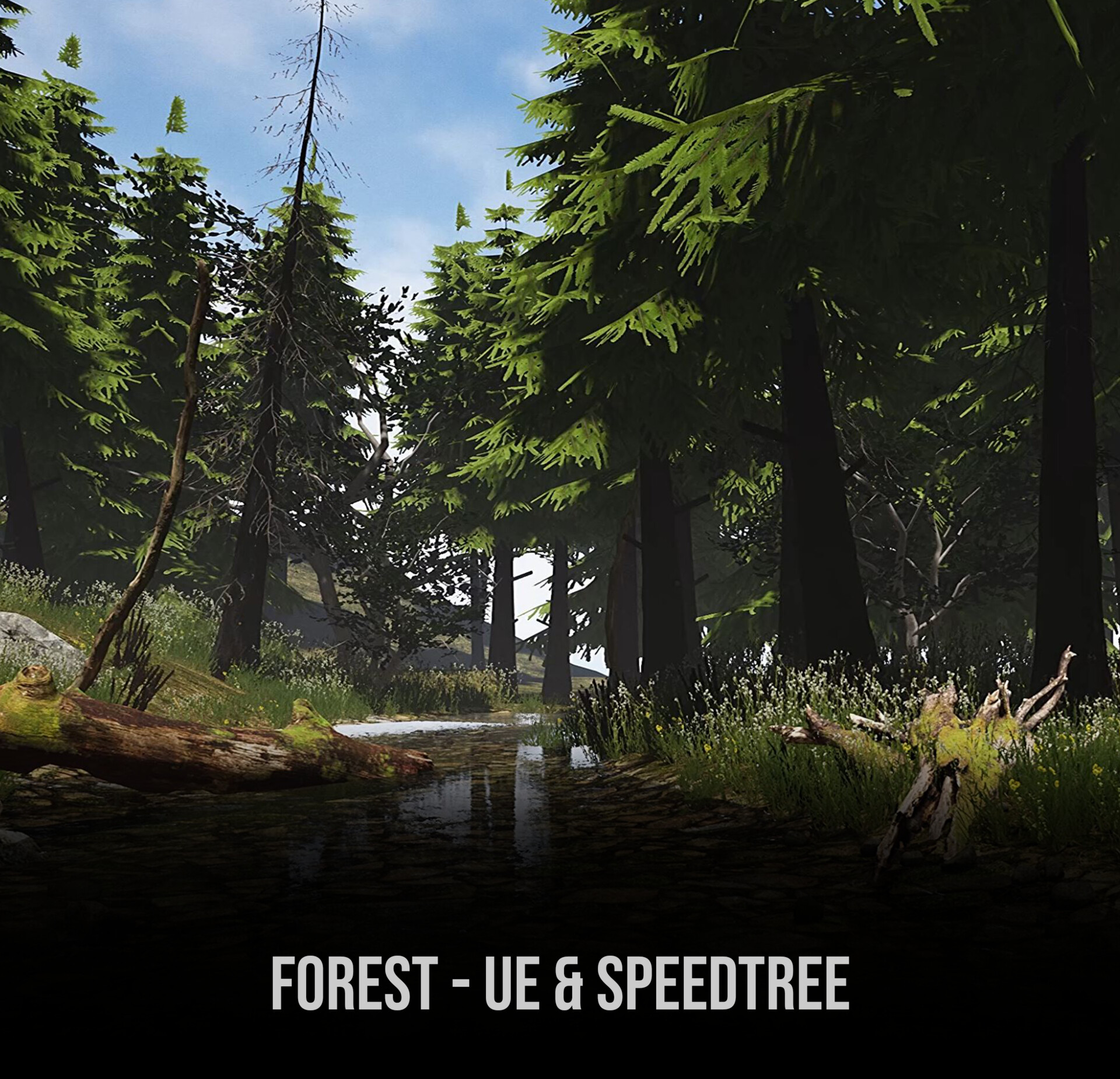 ArtStation - Forest - UE and SpeedTree