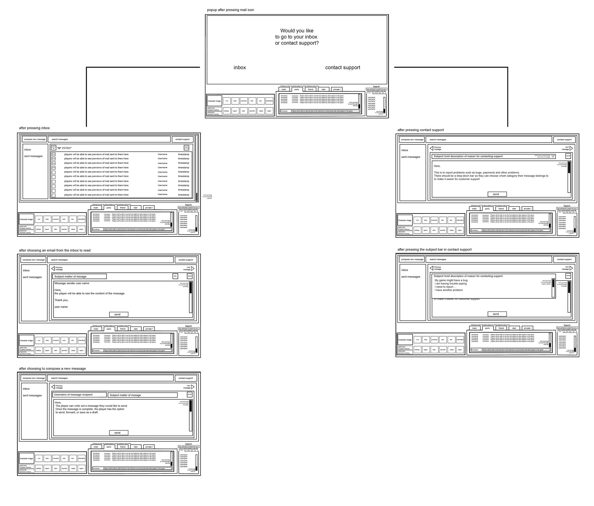 ArtStation - Game Wireframe