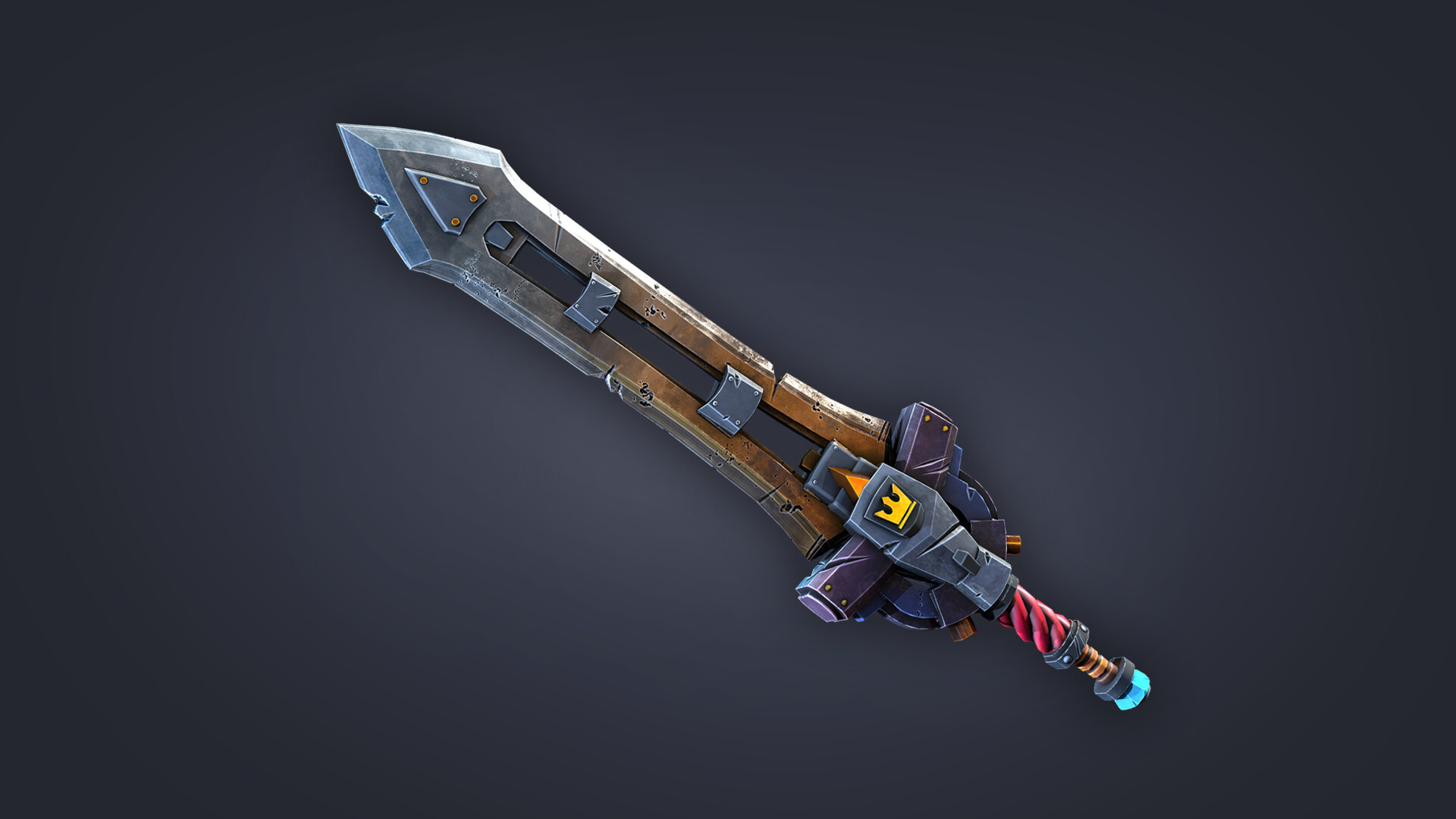 ArtStation - Fantasy Stylized Big Sword